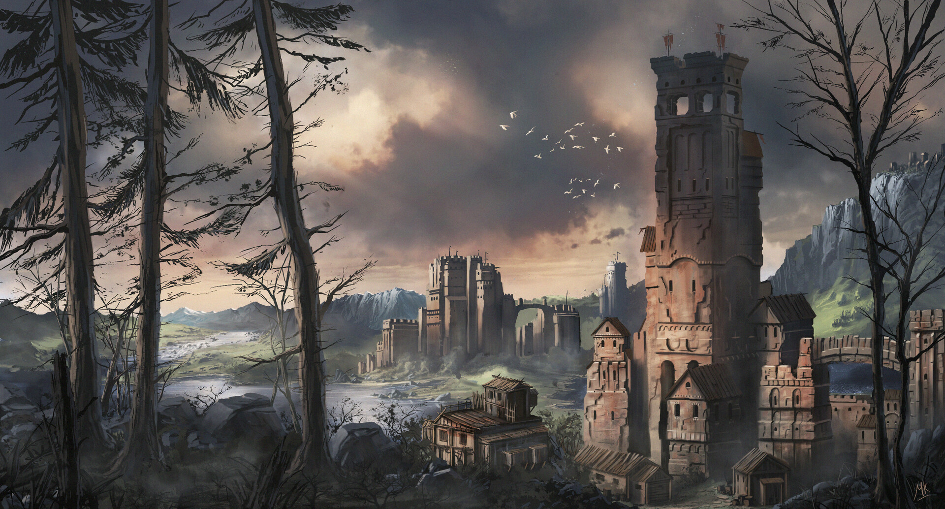 Lighthouse on Hanon Rock by Amarynceus : ImaginaryTowers