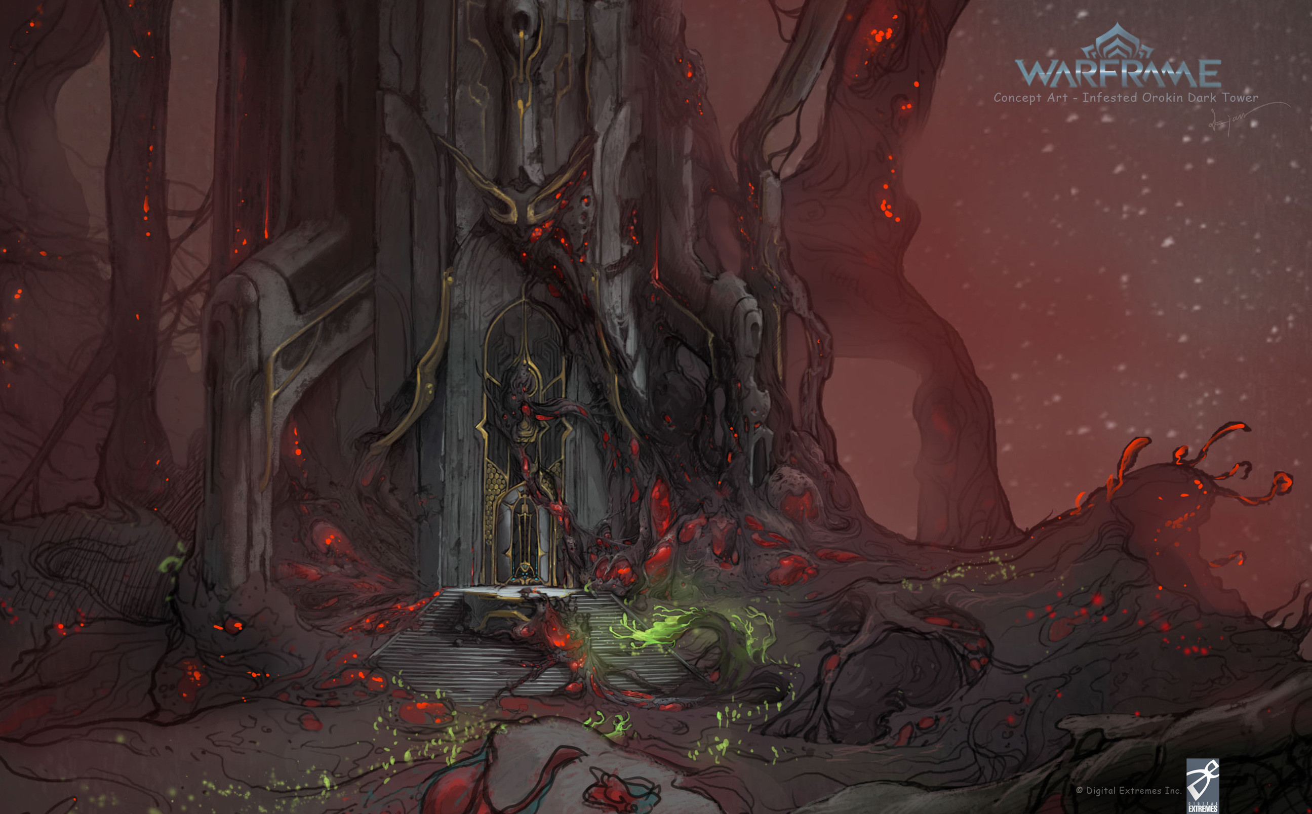 Dejan Ostojic - Warframe - Infested Orokin Tower