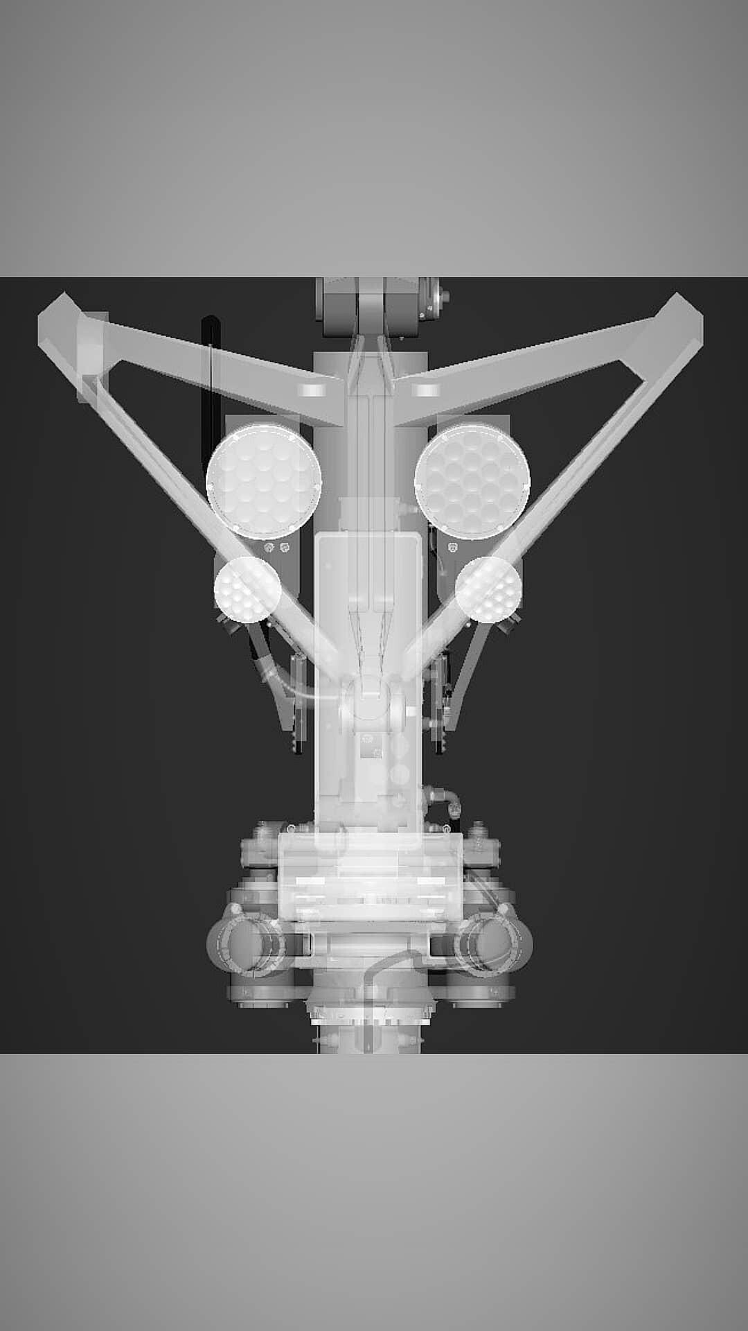 Rubens Maciel - Boeing 777 - Nose Landing Gear