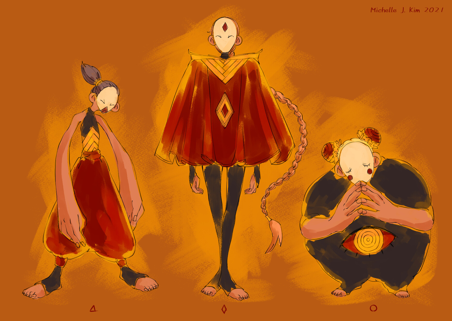 ArtStation - Quick Character Design with Shape Study