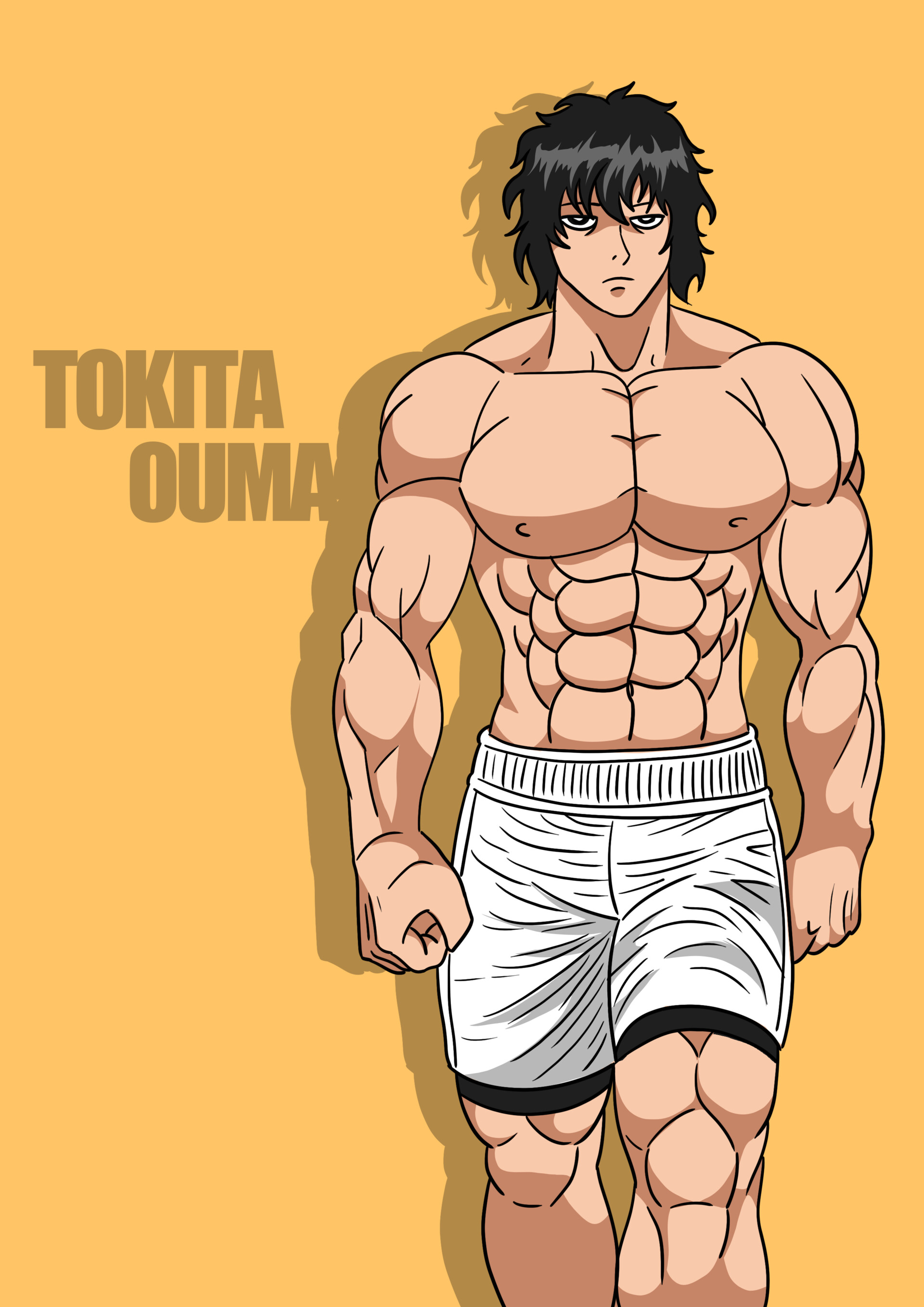 ArtStation - Kengan omega- Tokita Ouma