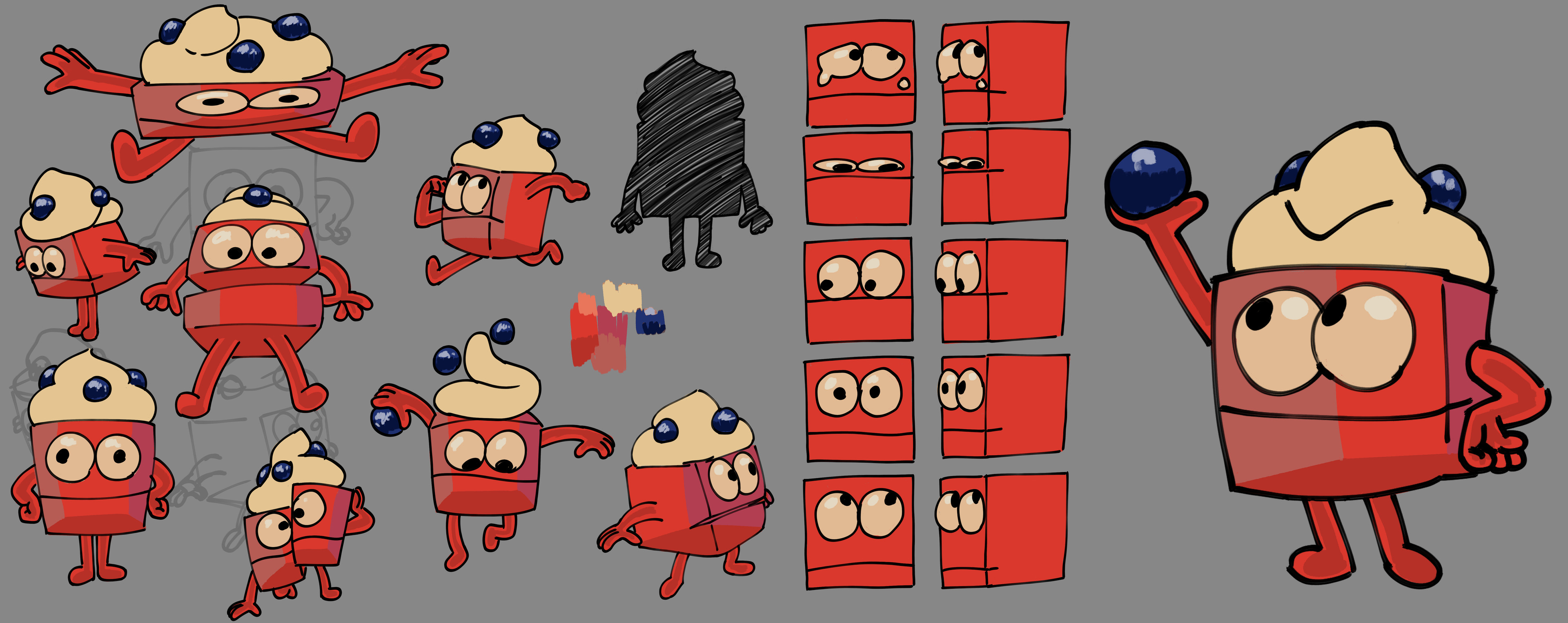 Calvin Adams - Character Design - Tippy Topper