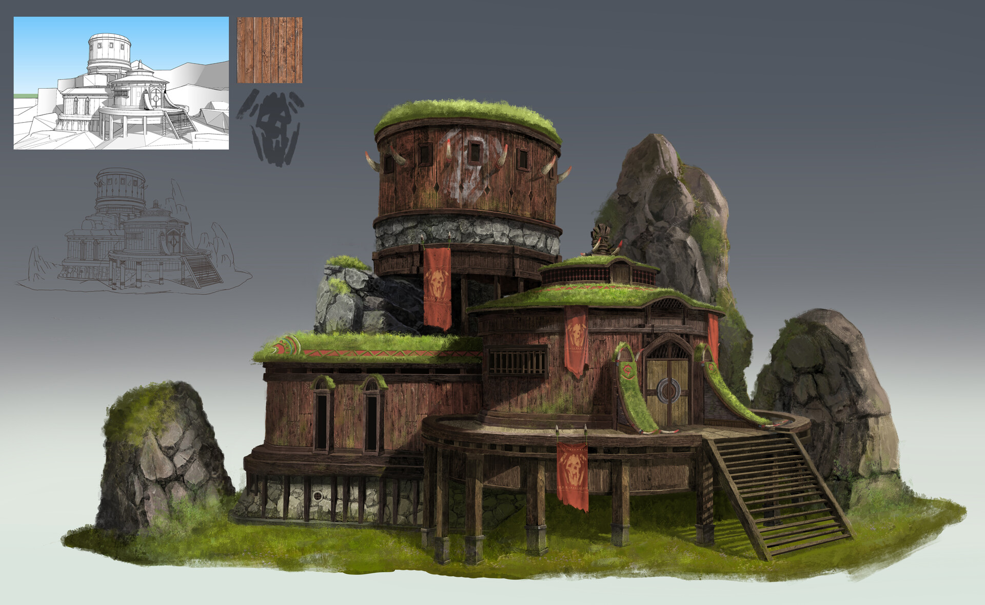ArtStation - orc house