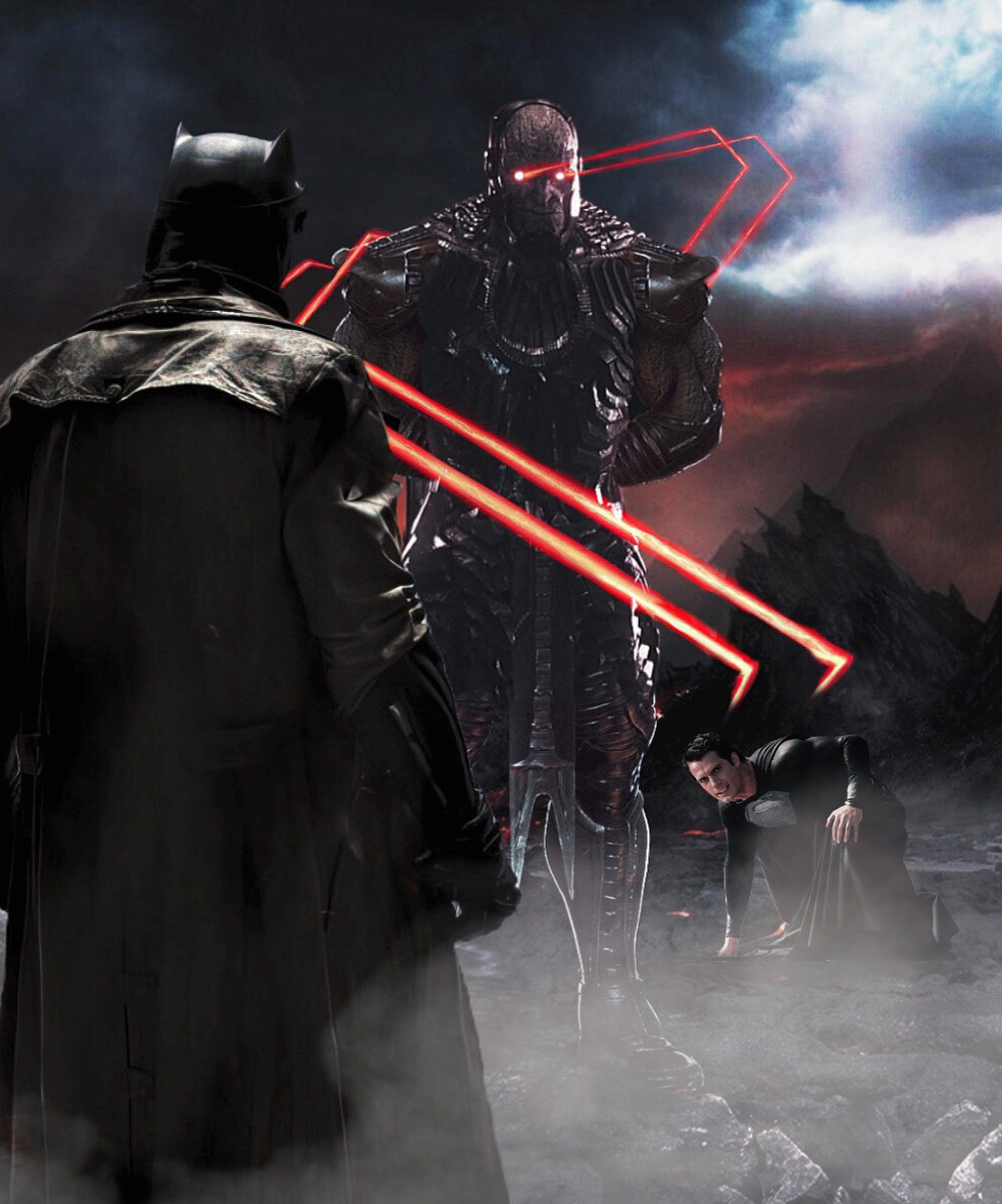 ArtStation - Darkside kills Superman in Batman's presence