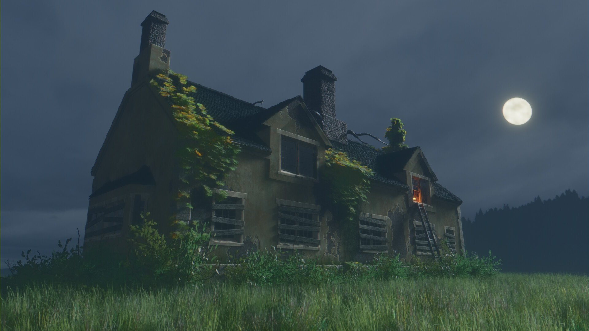 ArtStation - The Return to the Dead Tree Manor