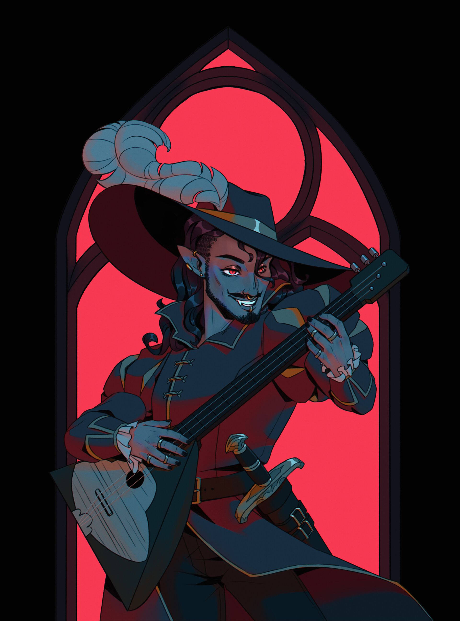 ArtStation - Vampire Bard