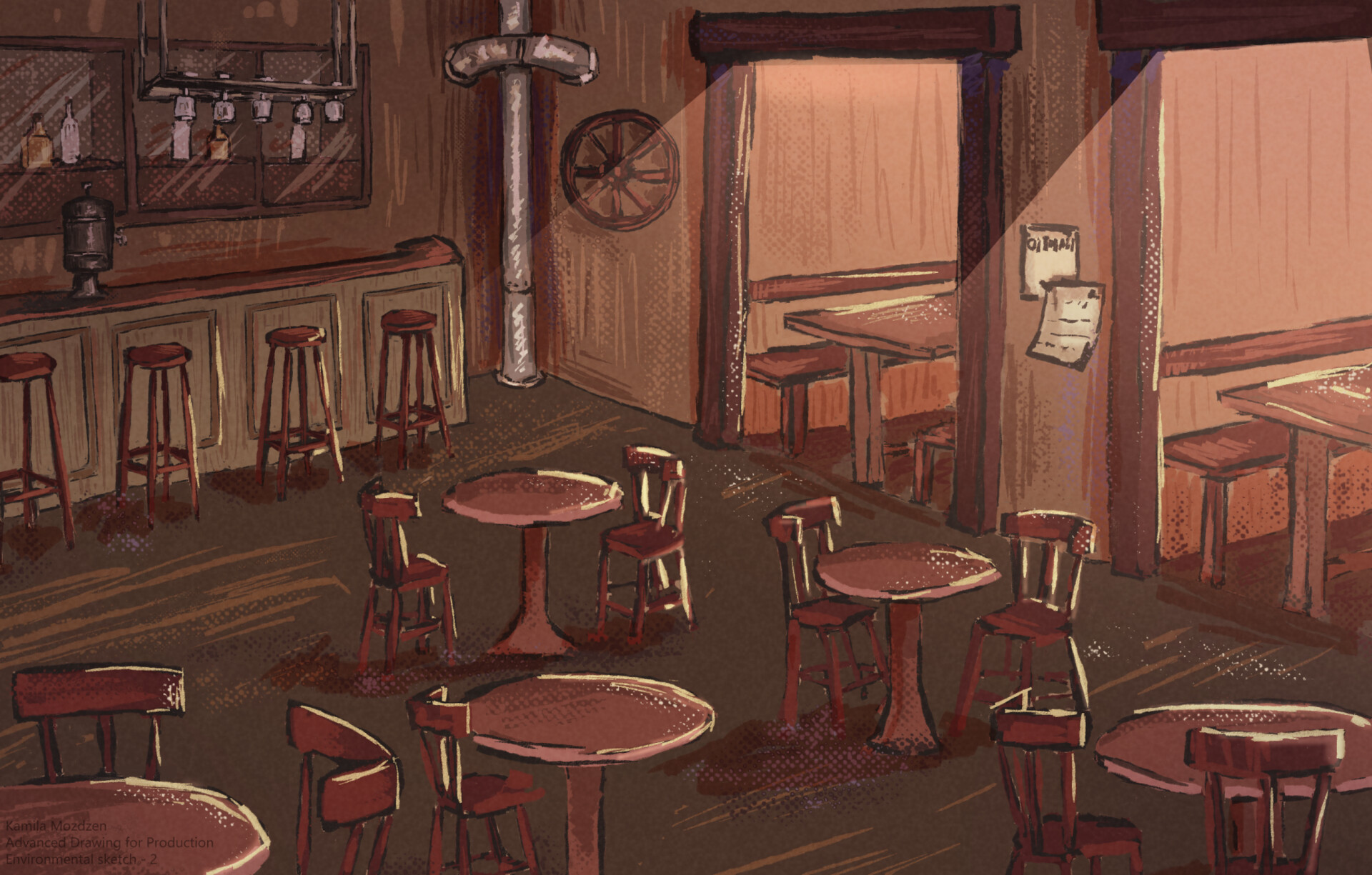 ArtStation - Saloon