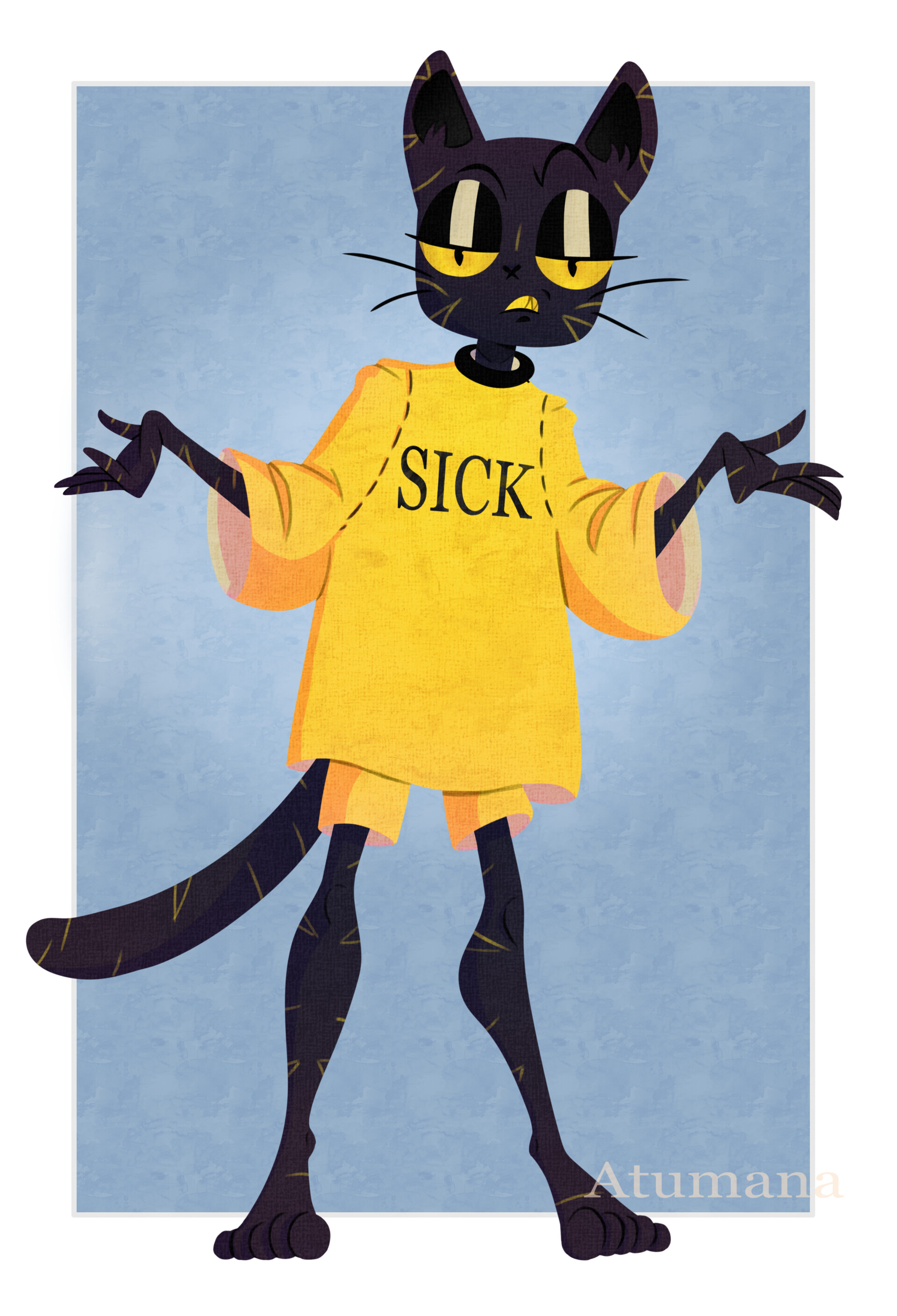 ArtStation - Sick_Cat