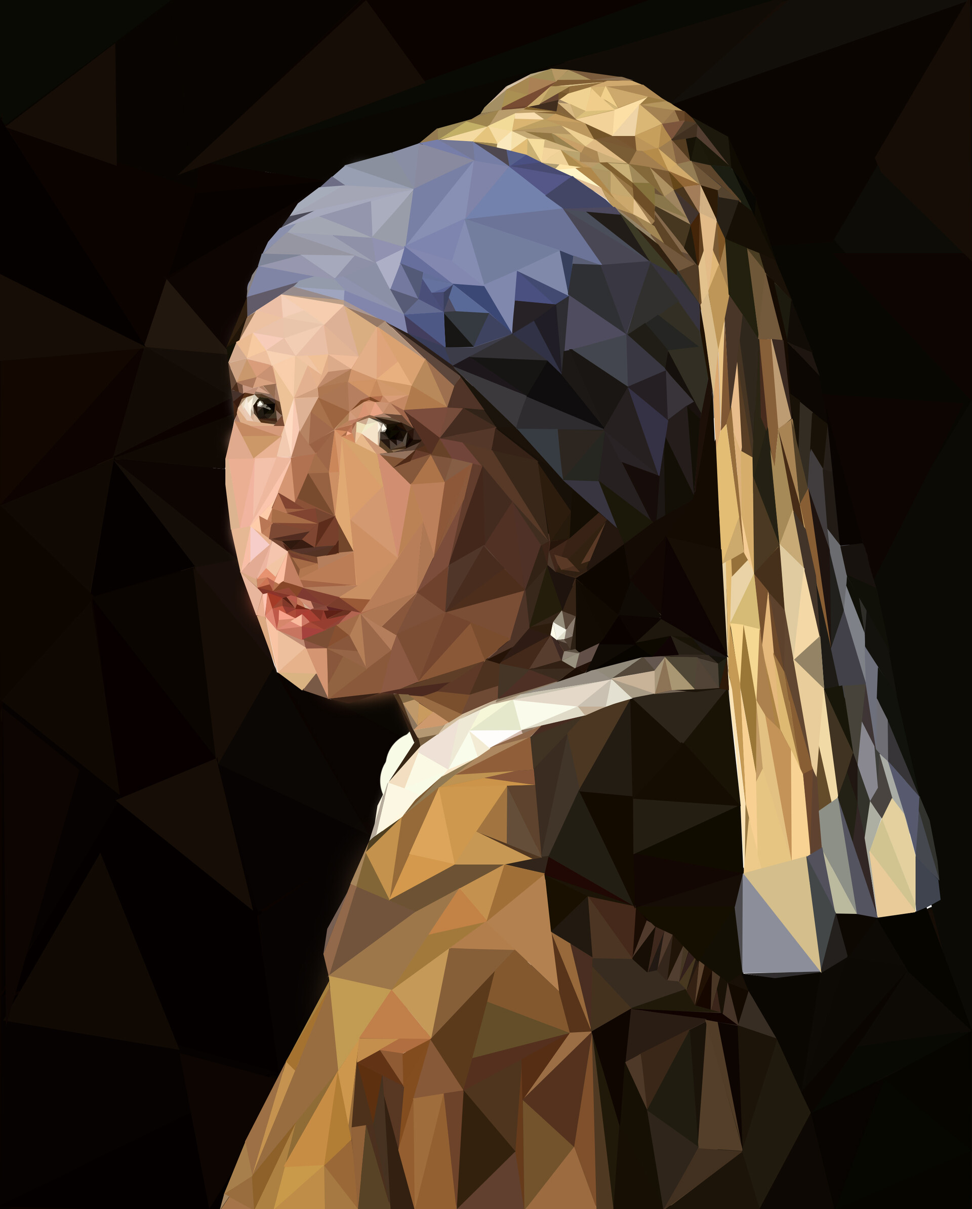 ArtStation - Girl with Pearl earring