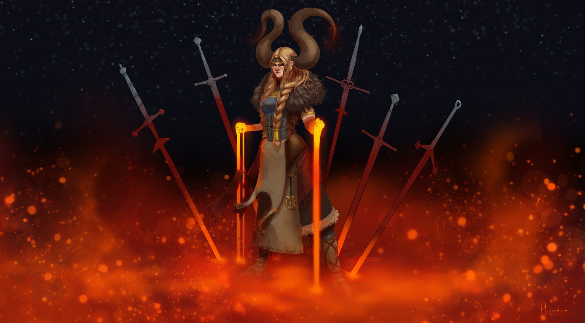 ArtStation - Concept. Blacksmith-wizard