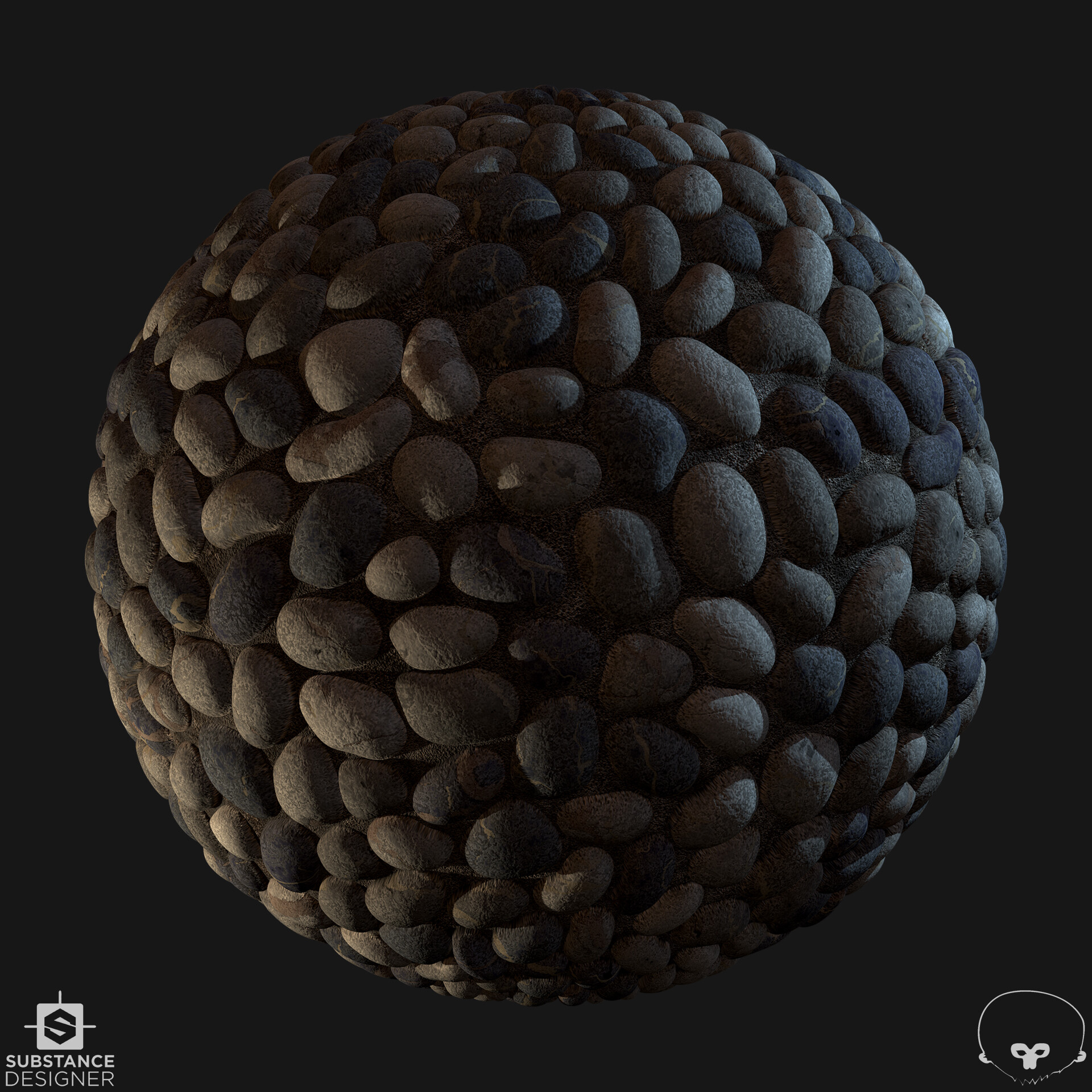 ArtStation - Pebble Material