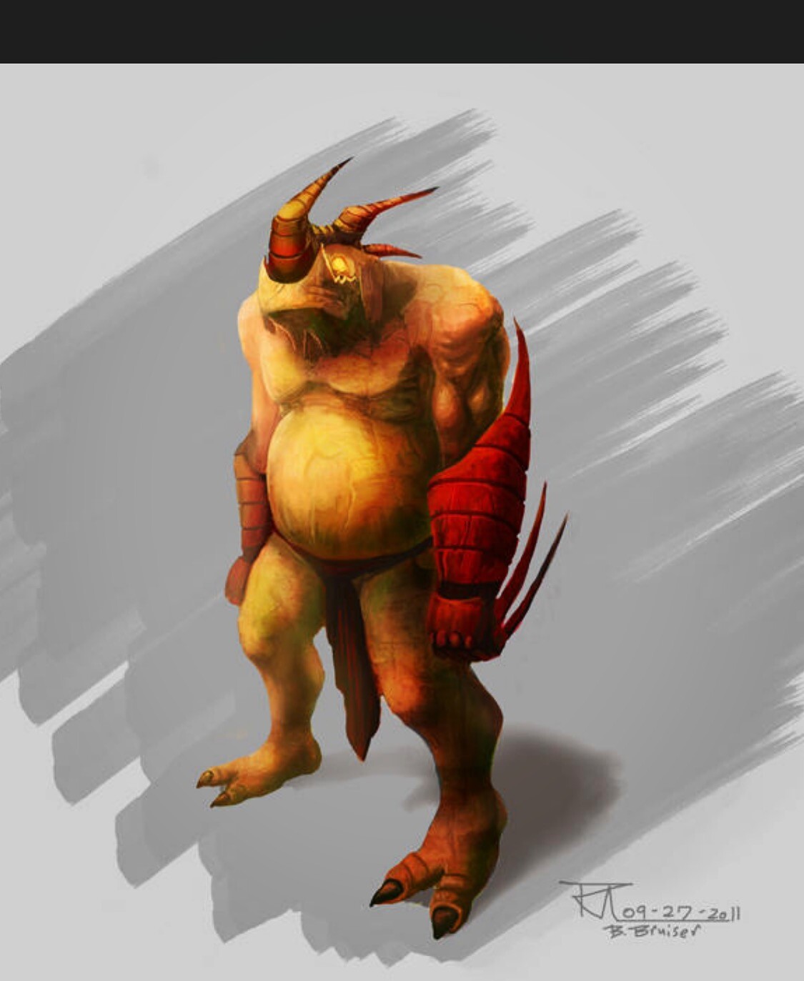 ArtStation - Brimstone Bruiser