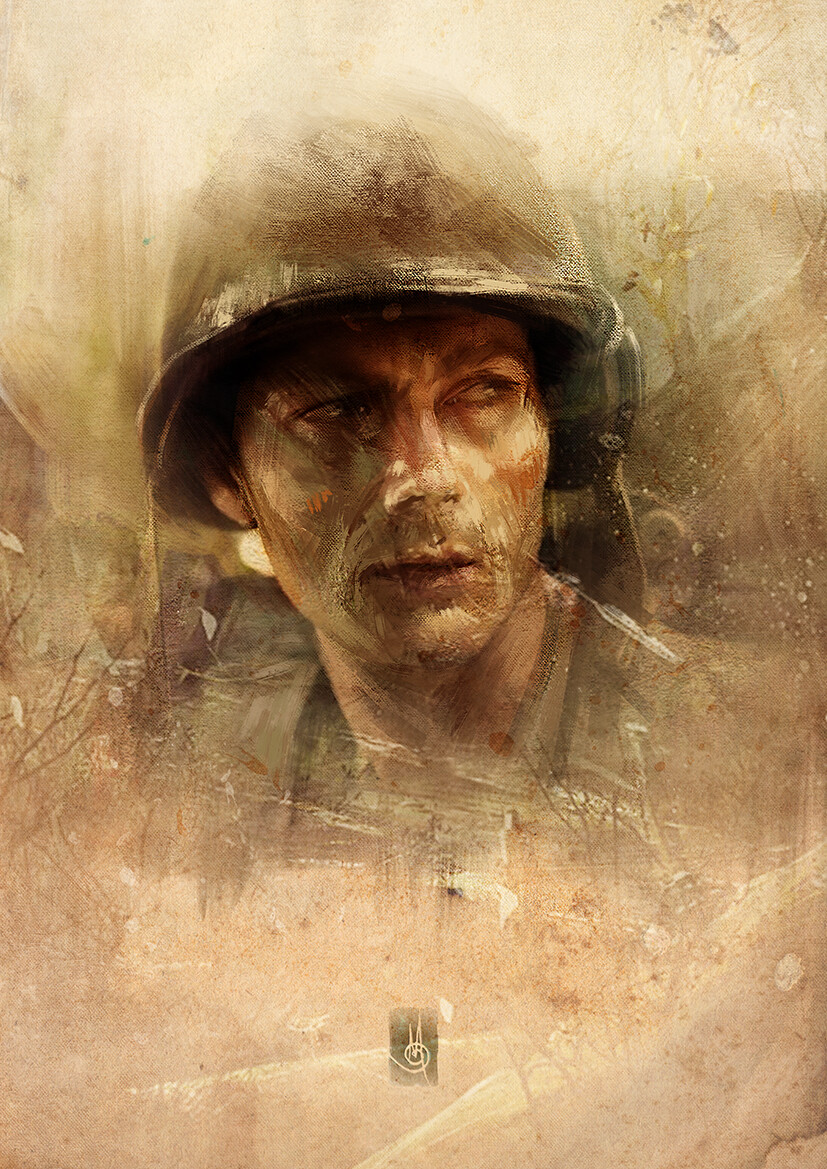 ArtStation - Soldier Portrait 2