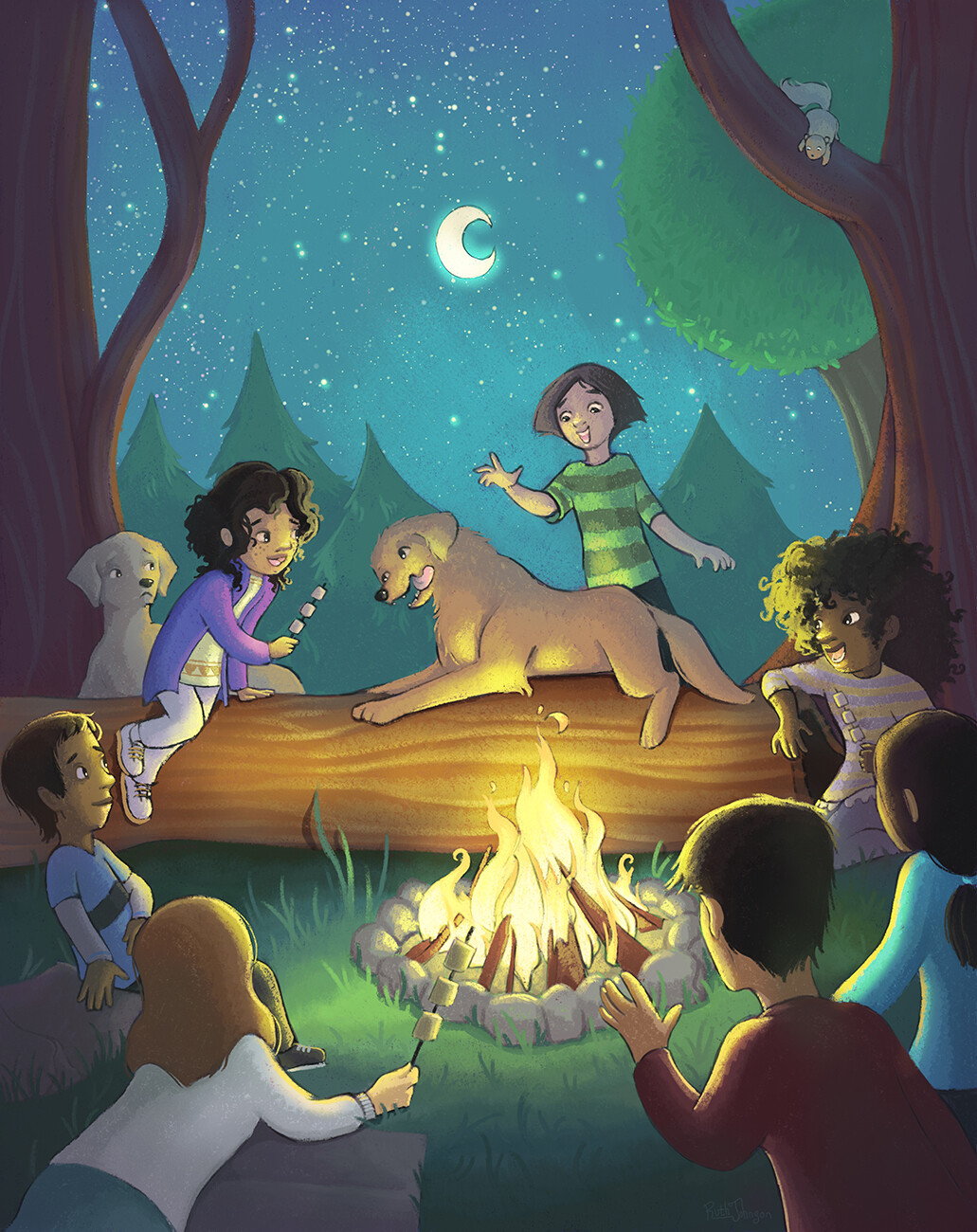 ArtStation - Firelight Memories