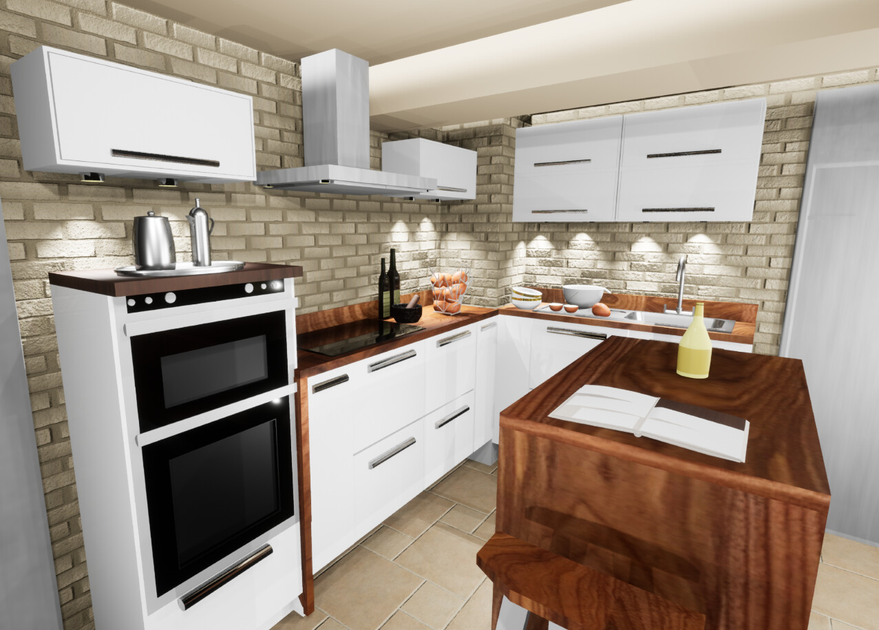 ArtStation - Kitchen Environment