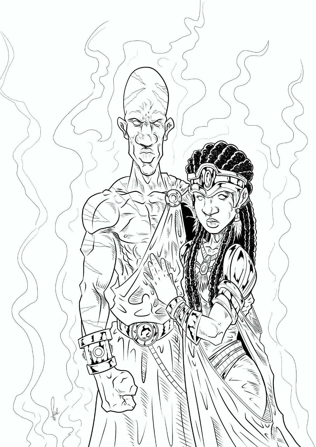 ArtStation - Power Couple 2021