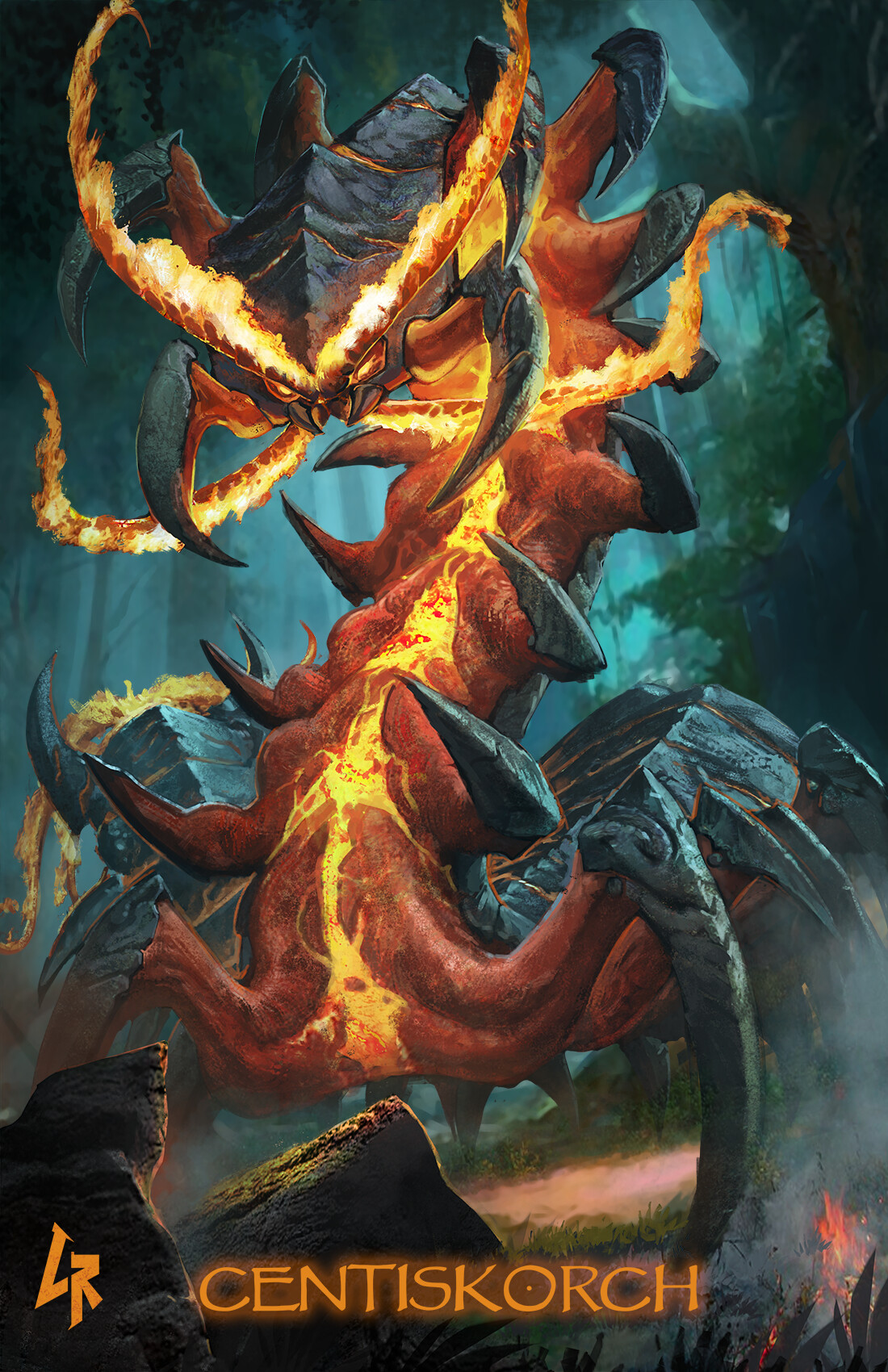 ArtStation - Centiskorch Fanart