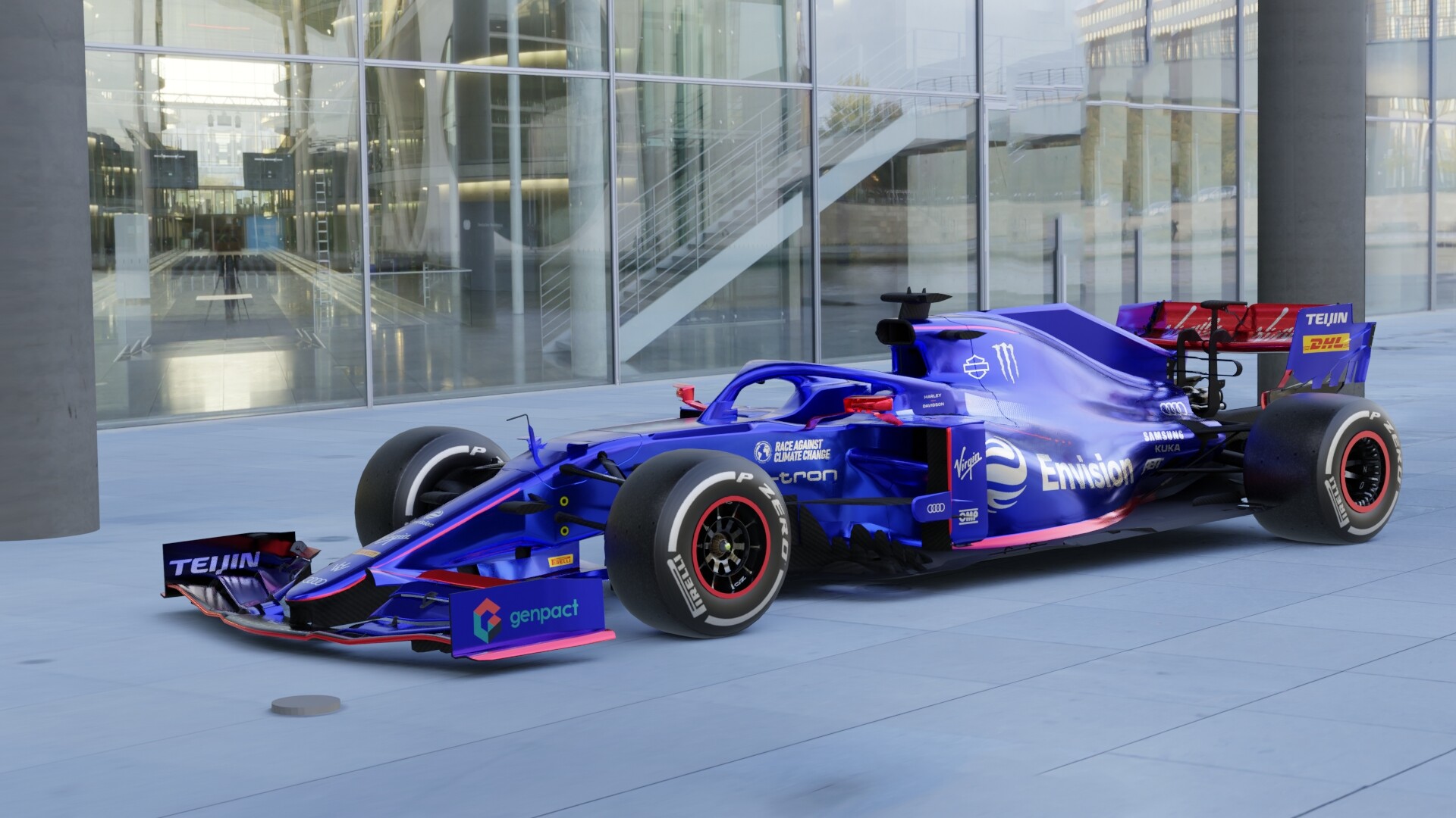 ArtStation - Envision Virgin Racing F1