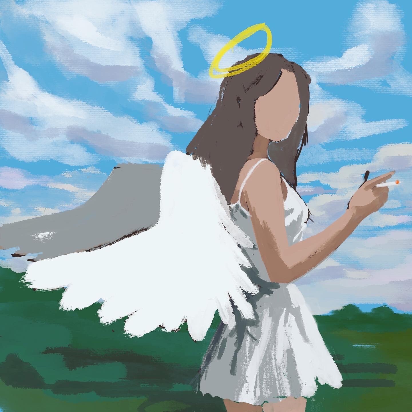 ArtStation - Angel again