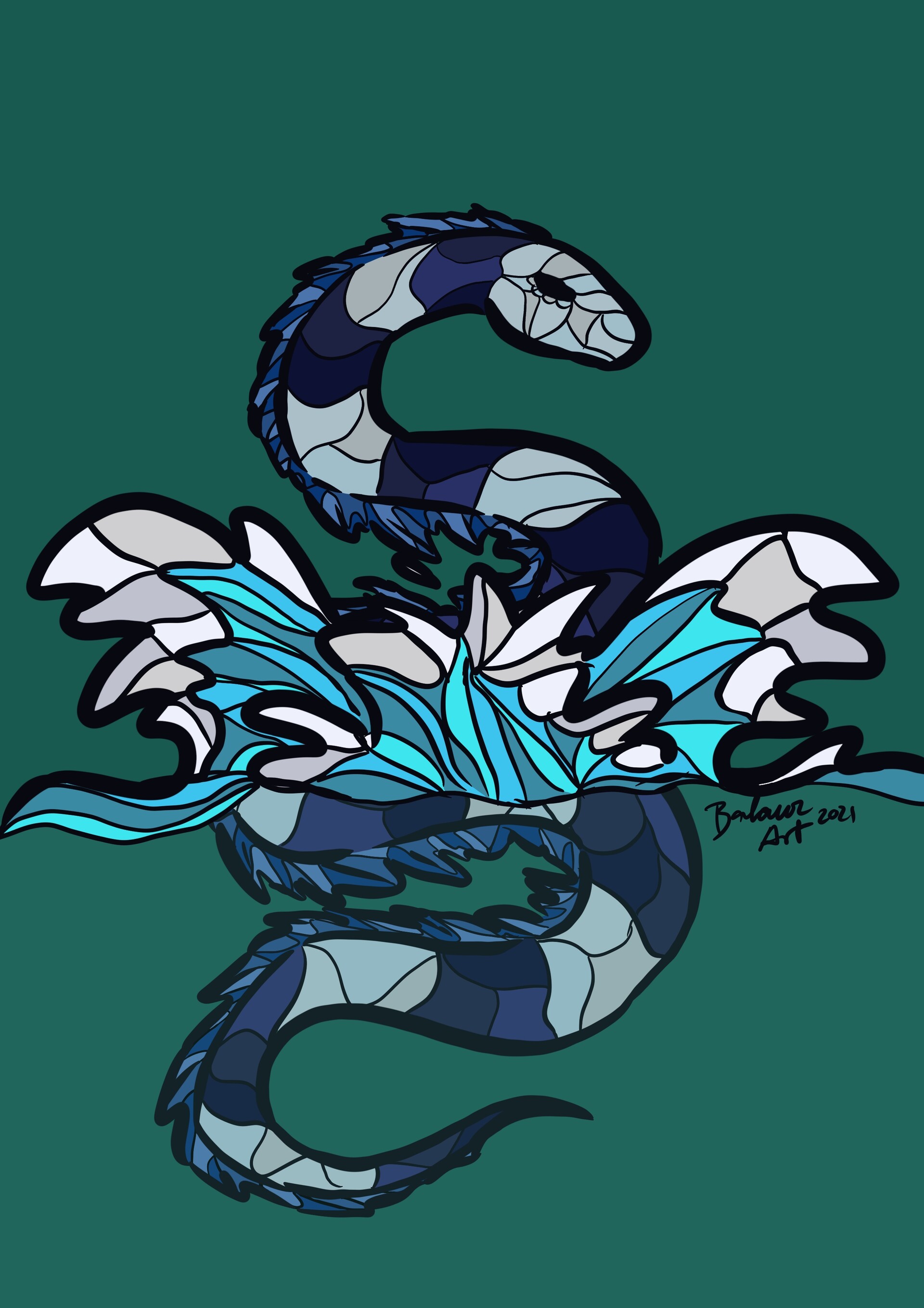 ArtStation - Sea Snake