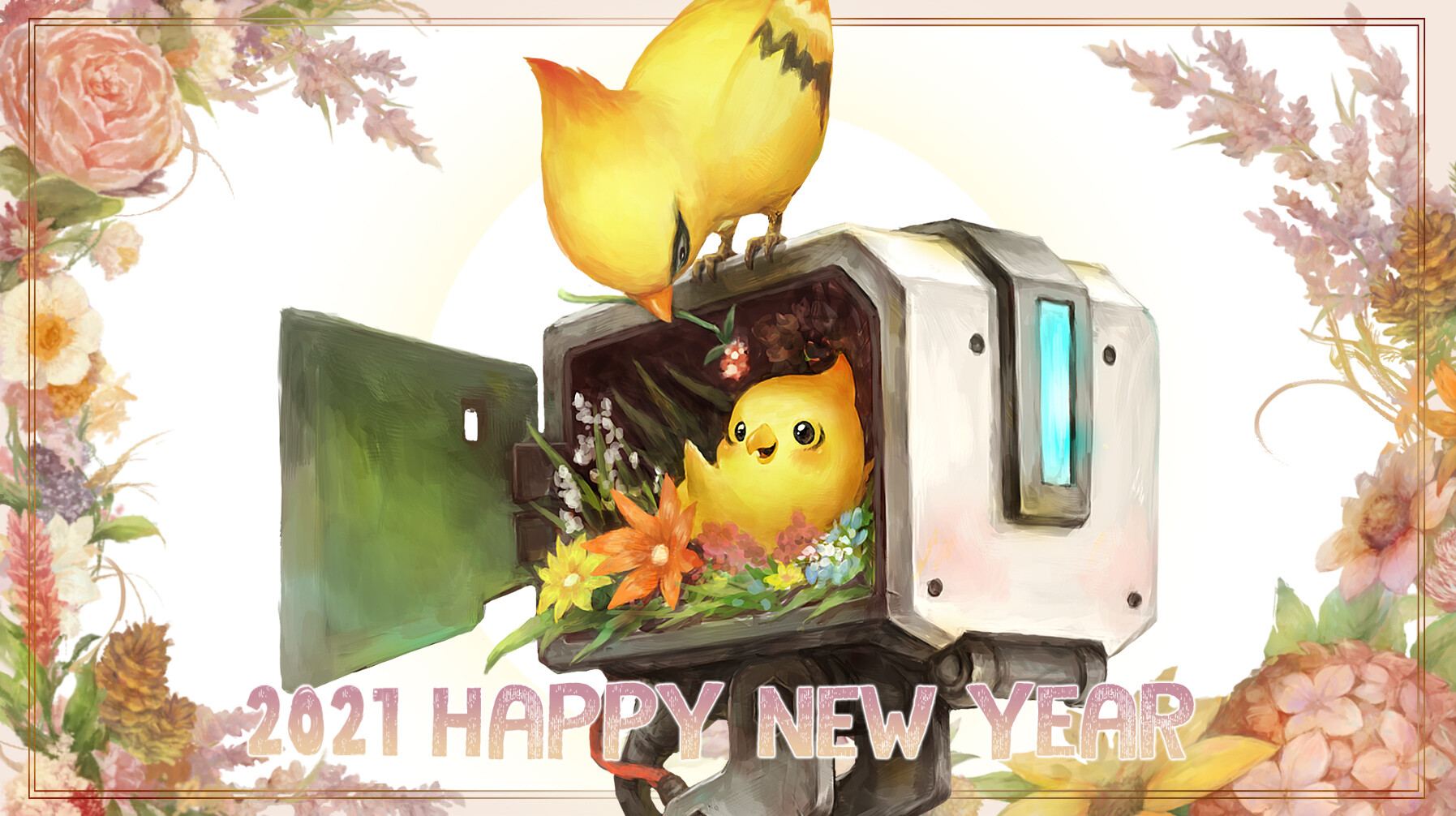 Kim Eul bong - Happy New Year, 2021 Overwatch