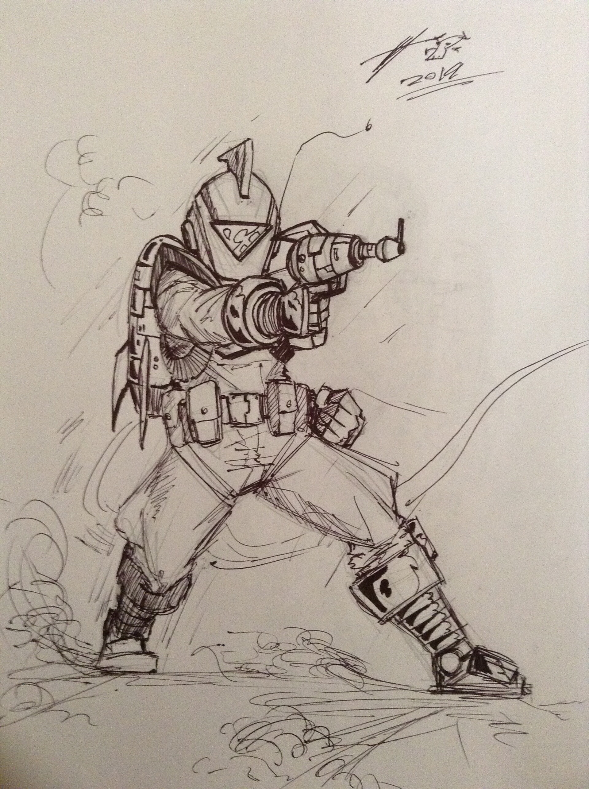 ArtStation - Commando Rangers Sketches