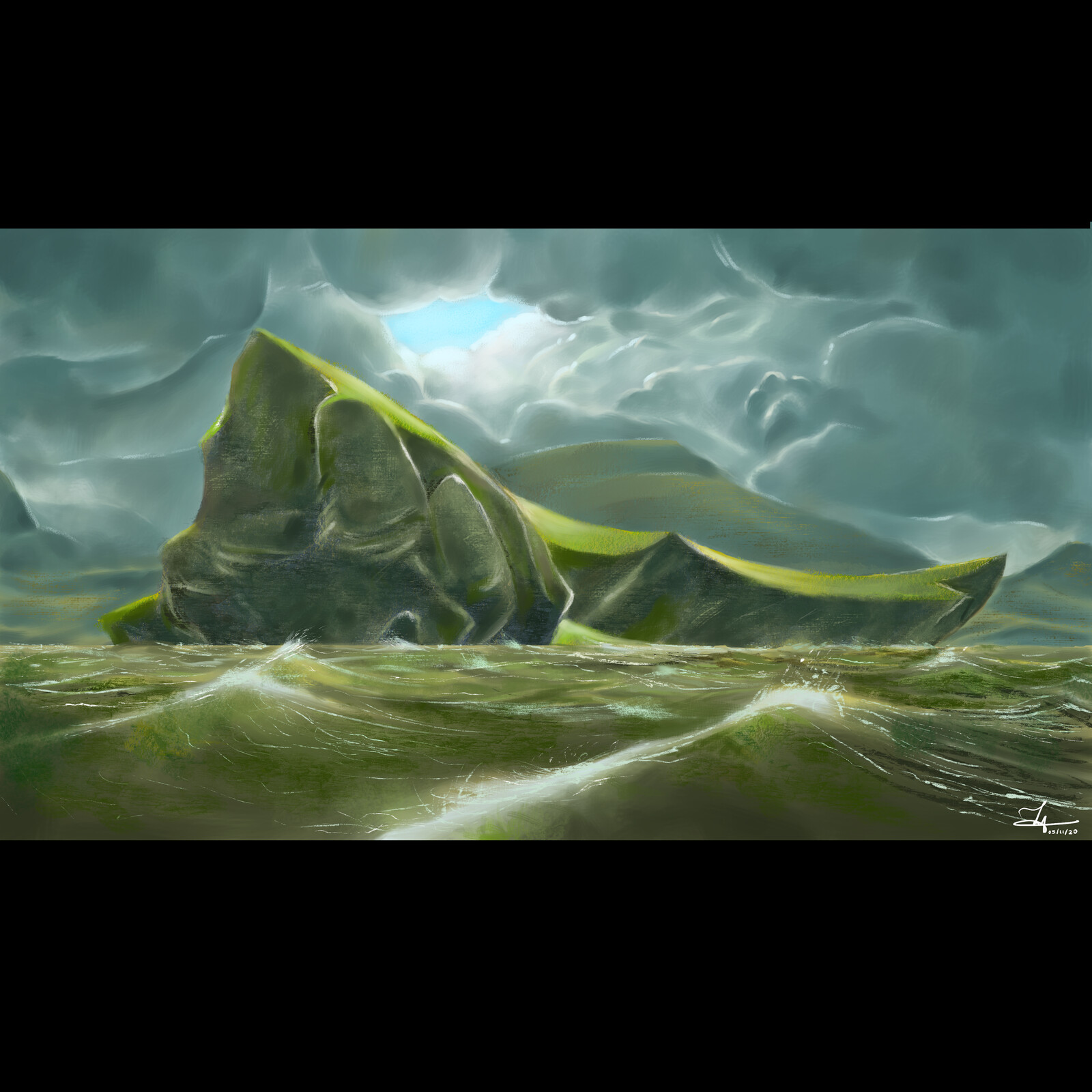 Jude Art - Series of Seascapes : 2d Environments