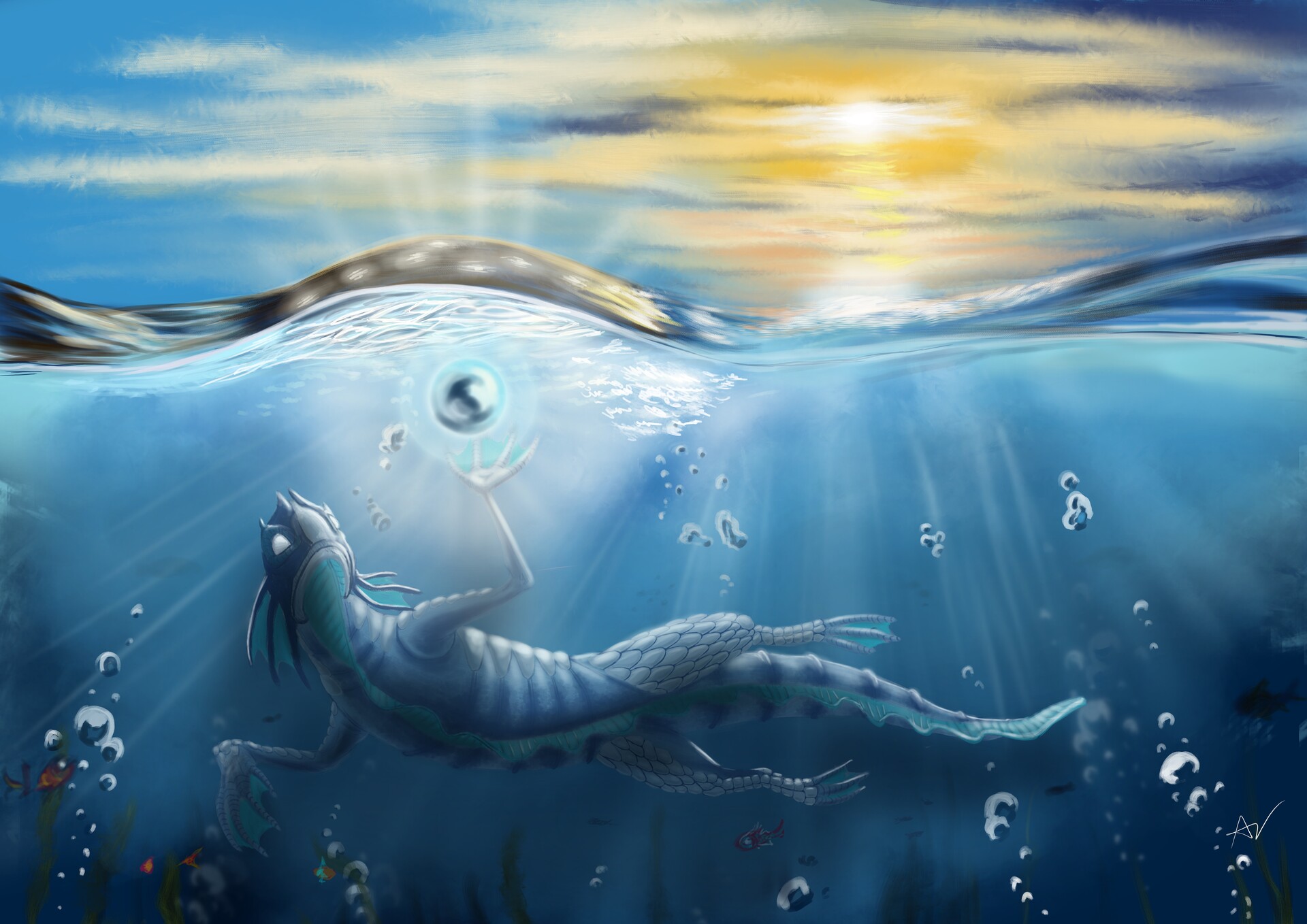 ArtStation - Project 9:"Elemental themes"