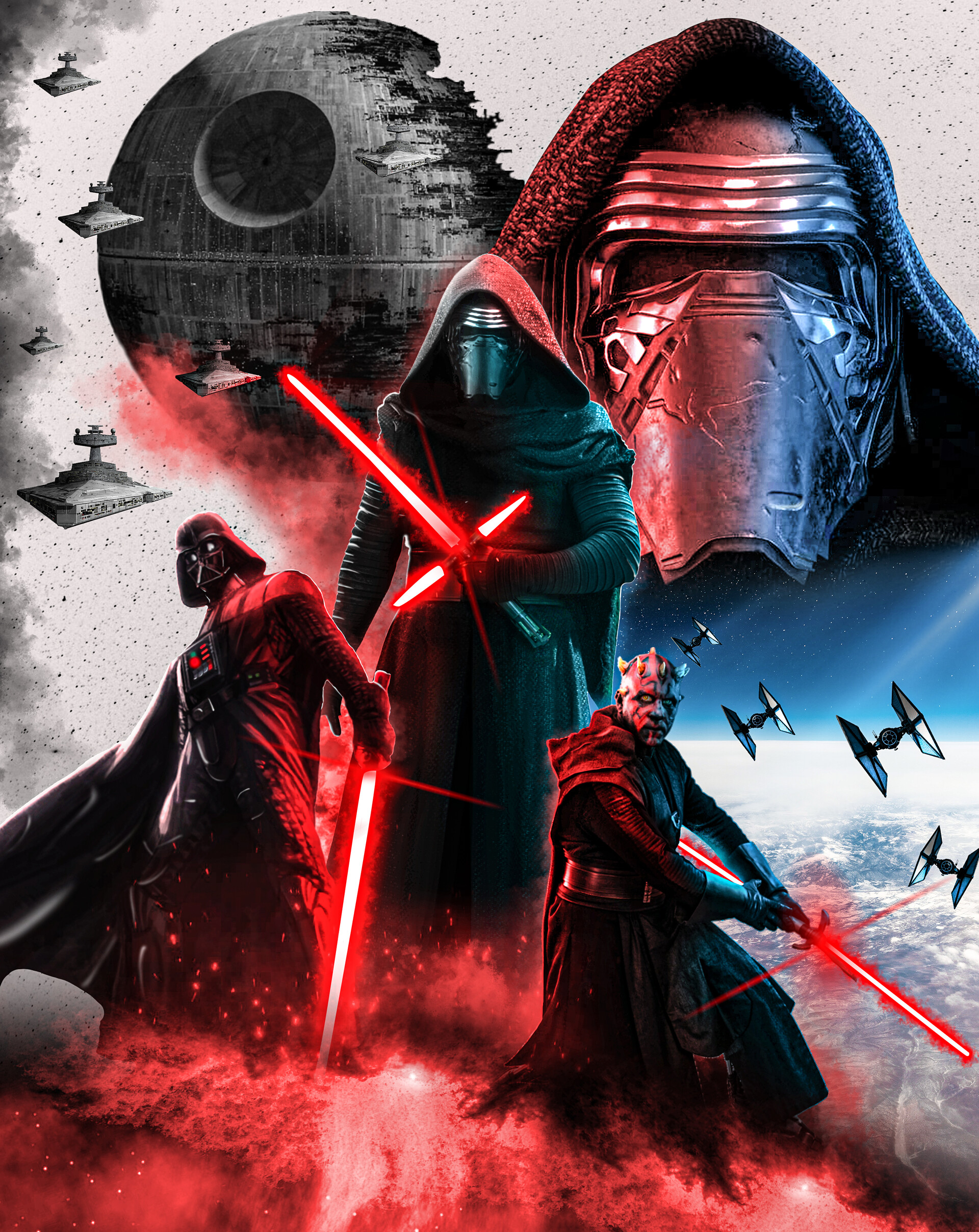 ArtStation - My first star wars poster