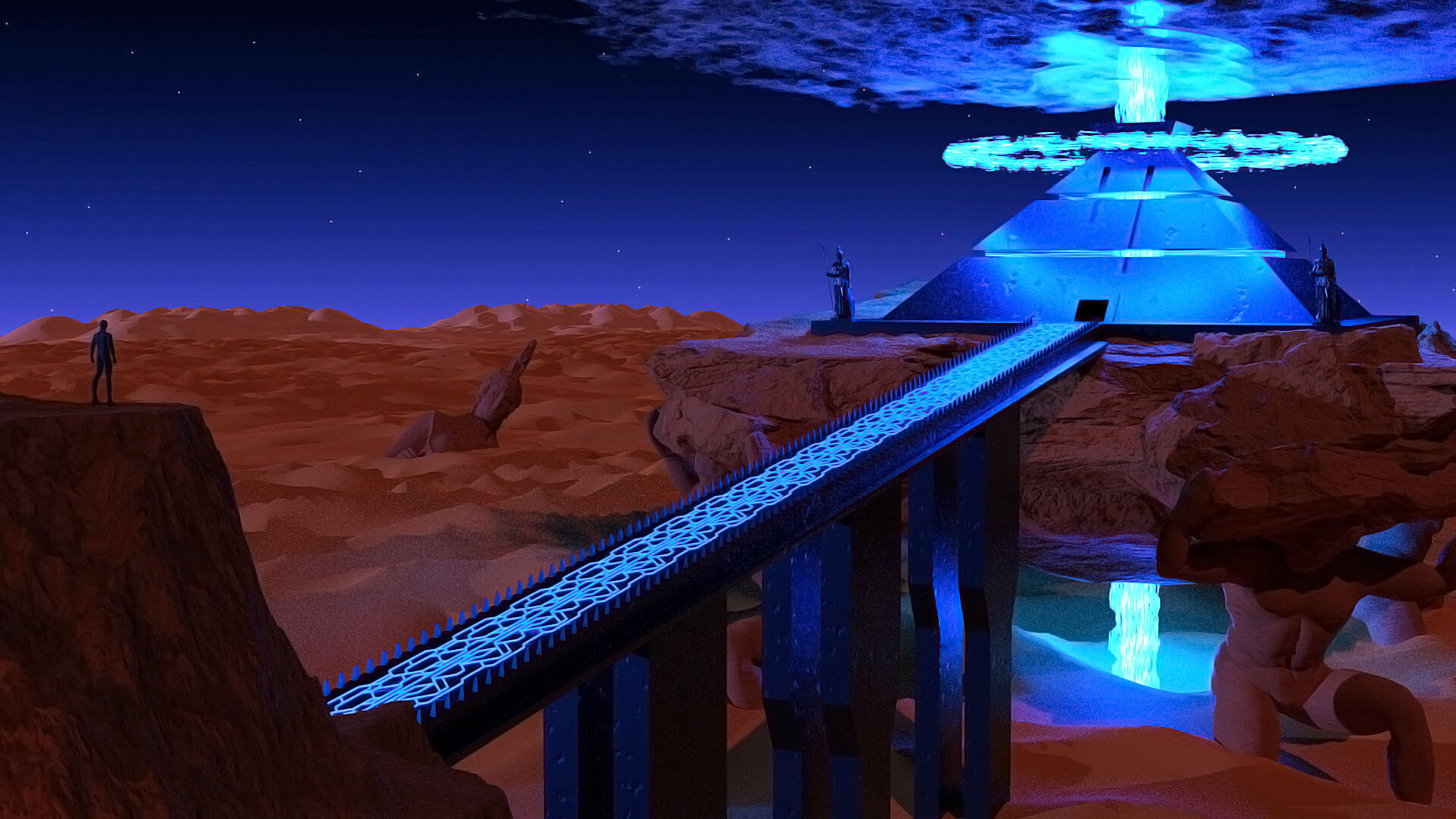 ArtStation - Alien pyramid