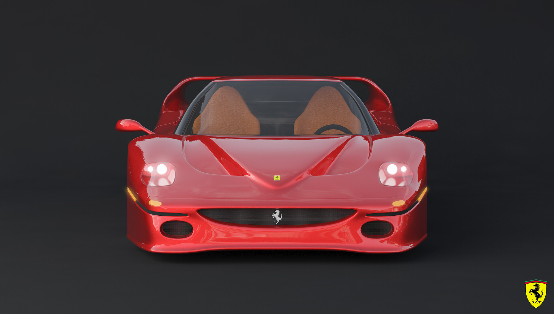 ArtStation - Ferrari F 50