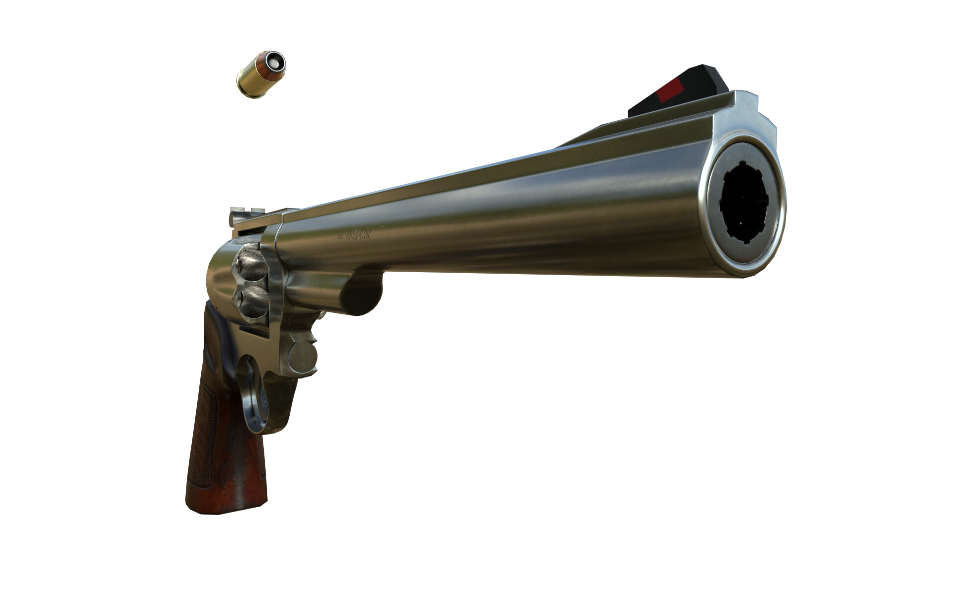 ArtStation - 44 Magnum Revolver