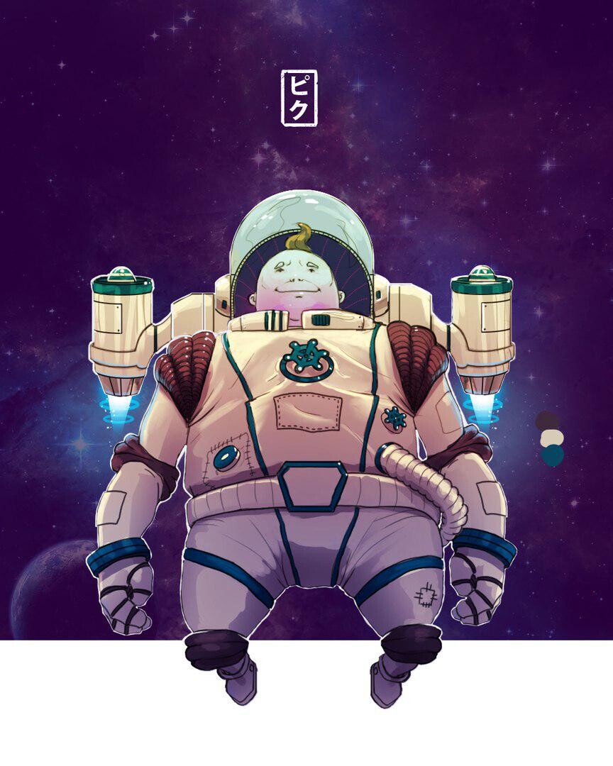 ArtStation - Space man