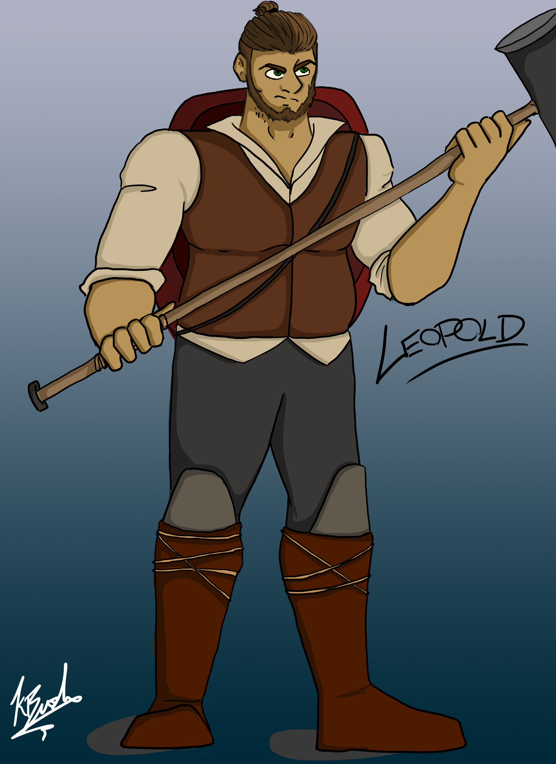 ArtStation - Leopold (Story Character)