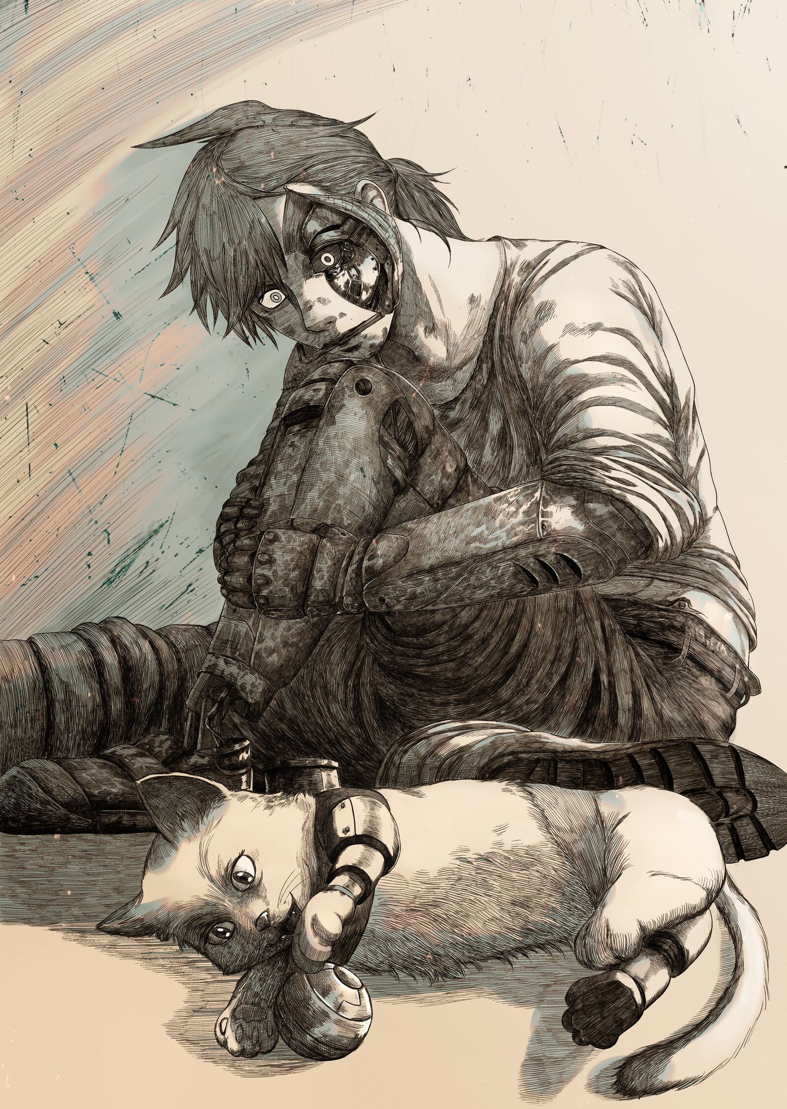 Silver Pencil Box - Random Sketches