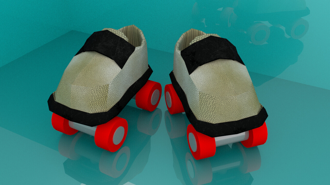 ArtStation - Roller Skates - Second Pair