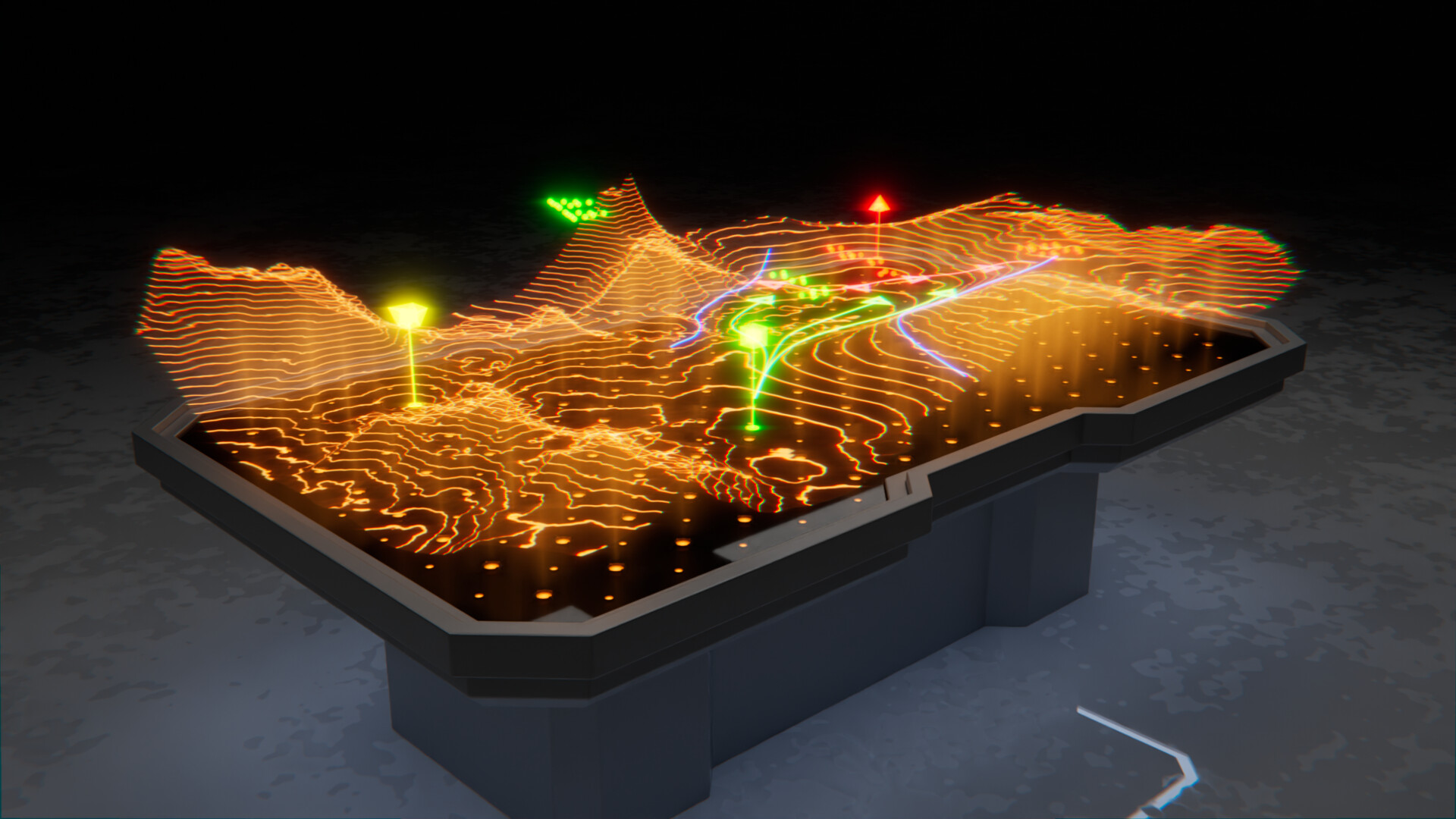 ArtStation - Holotable (Hologram Testing)