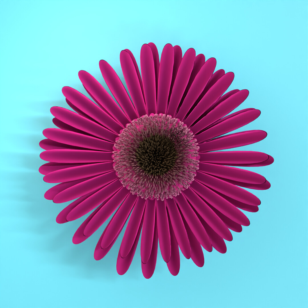 ArtStation - Procedural Flower made for Nodevember