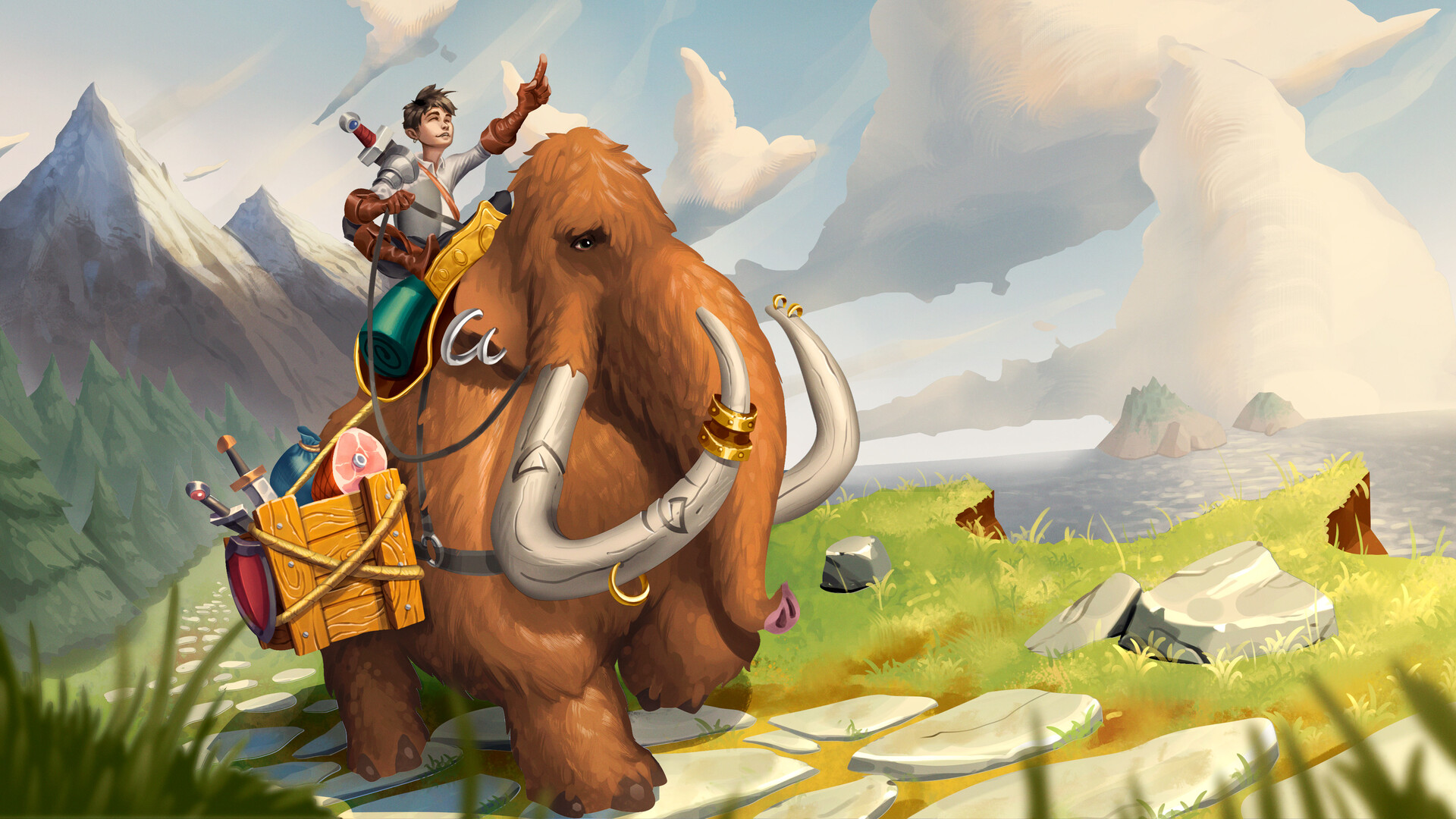 ArtStation - Mammoth Rider