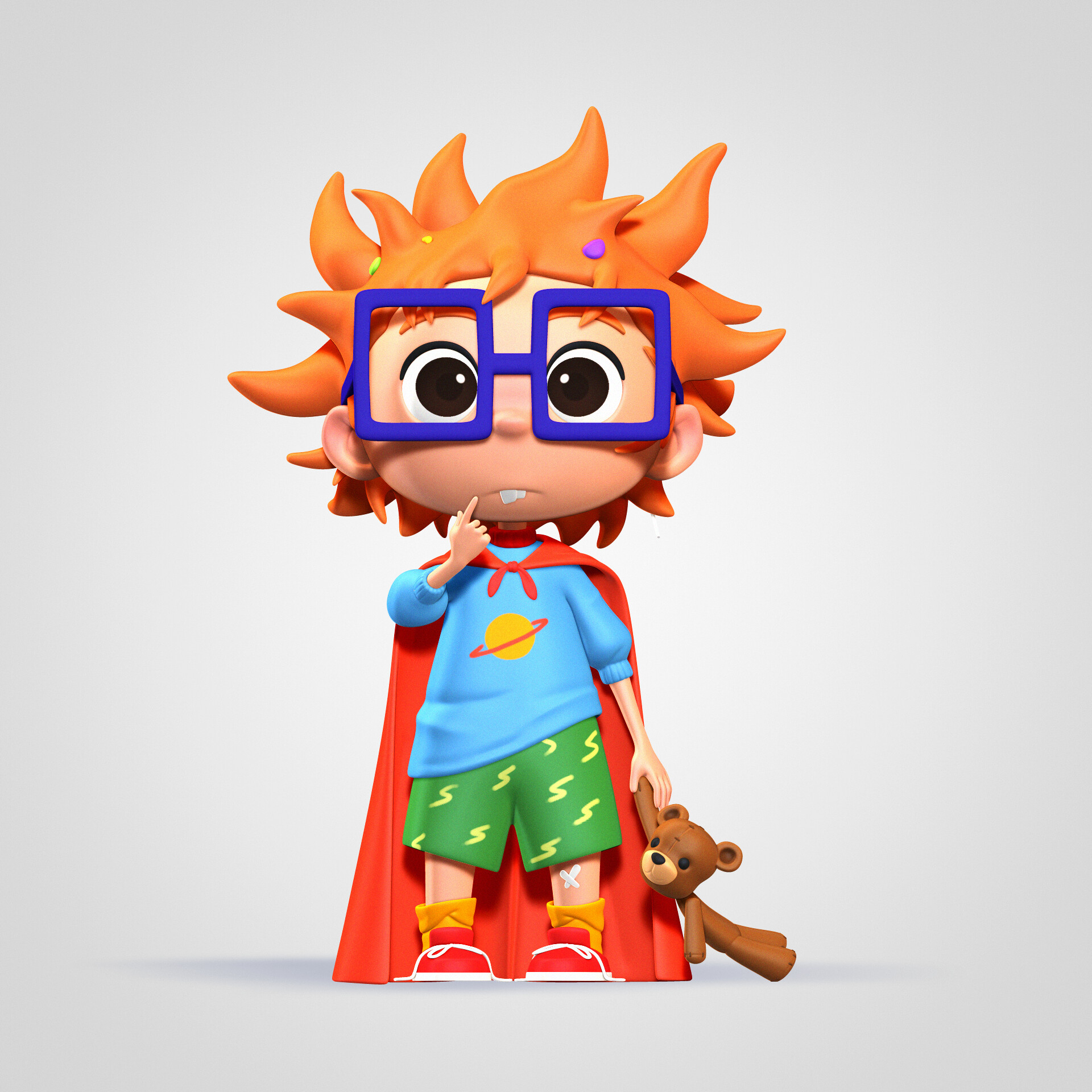 ArtStation - Chuckie: 3D Stylized