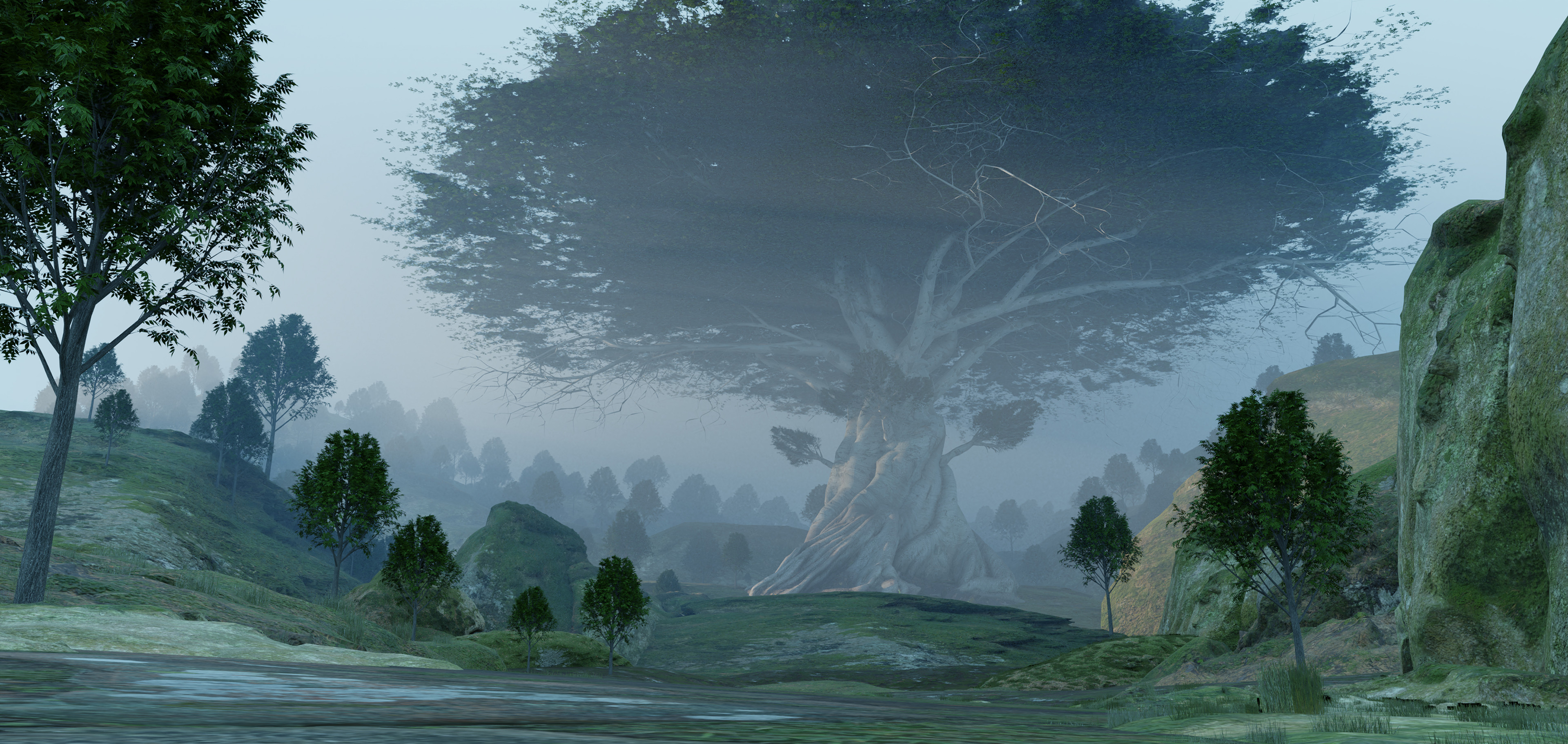 Rutger van de Steeg - The Forest of Myth (NieR: Replicant Fanart)