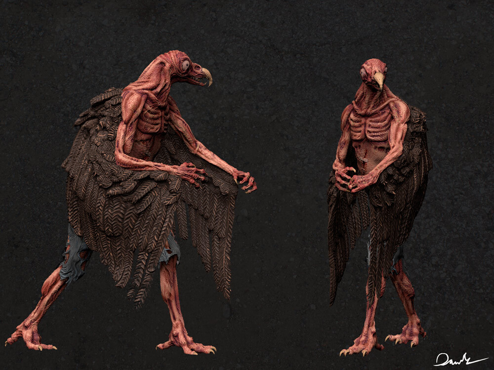 ArtStation - Vulture Character