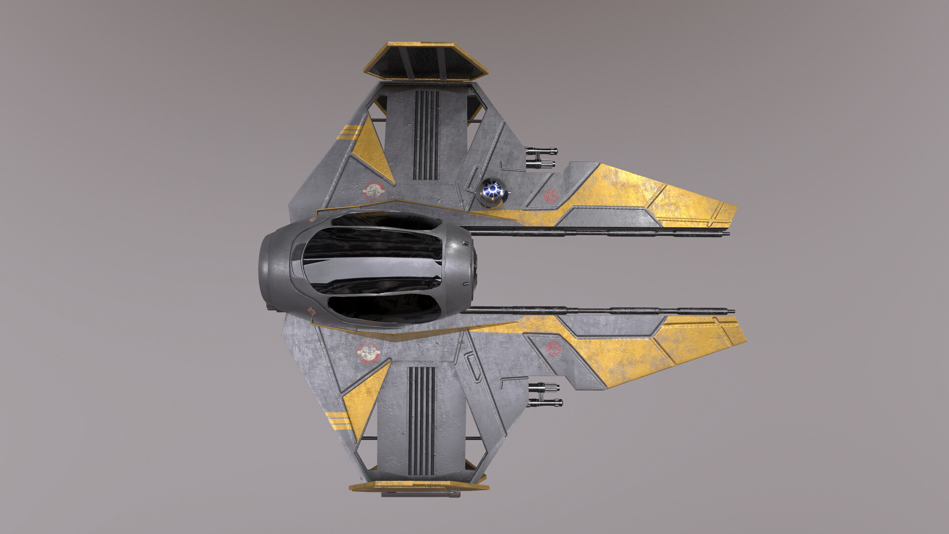 ArtStation - Obi-Wan SpaceShip
