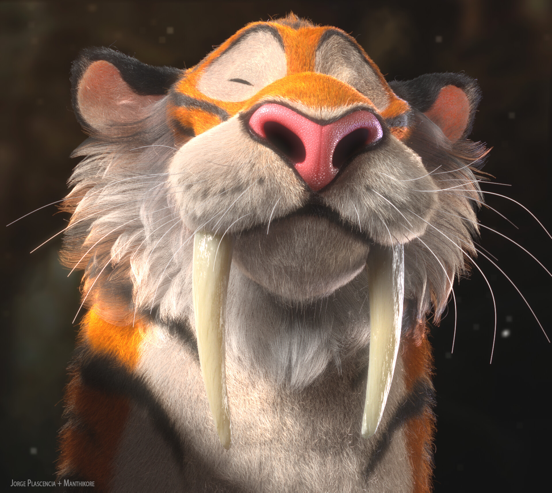 ArtStation - Saber-toothed cat