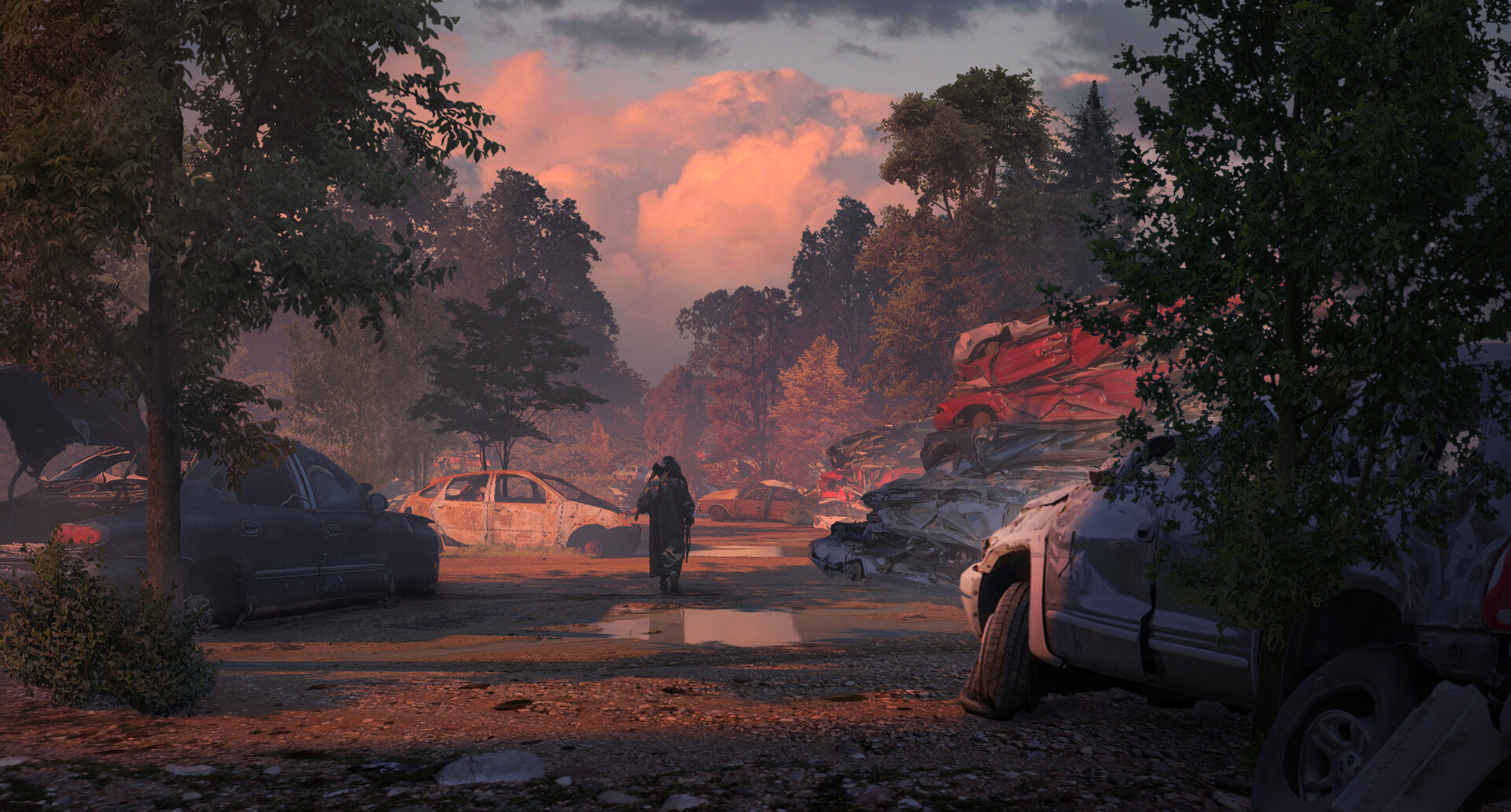 ArtStation - Post Apocalyptic Environment - Junkyard (2/3)