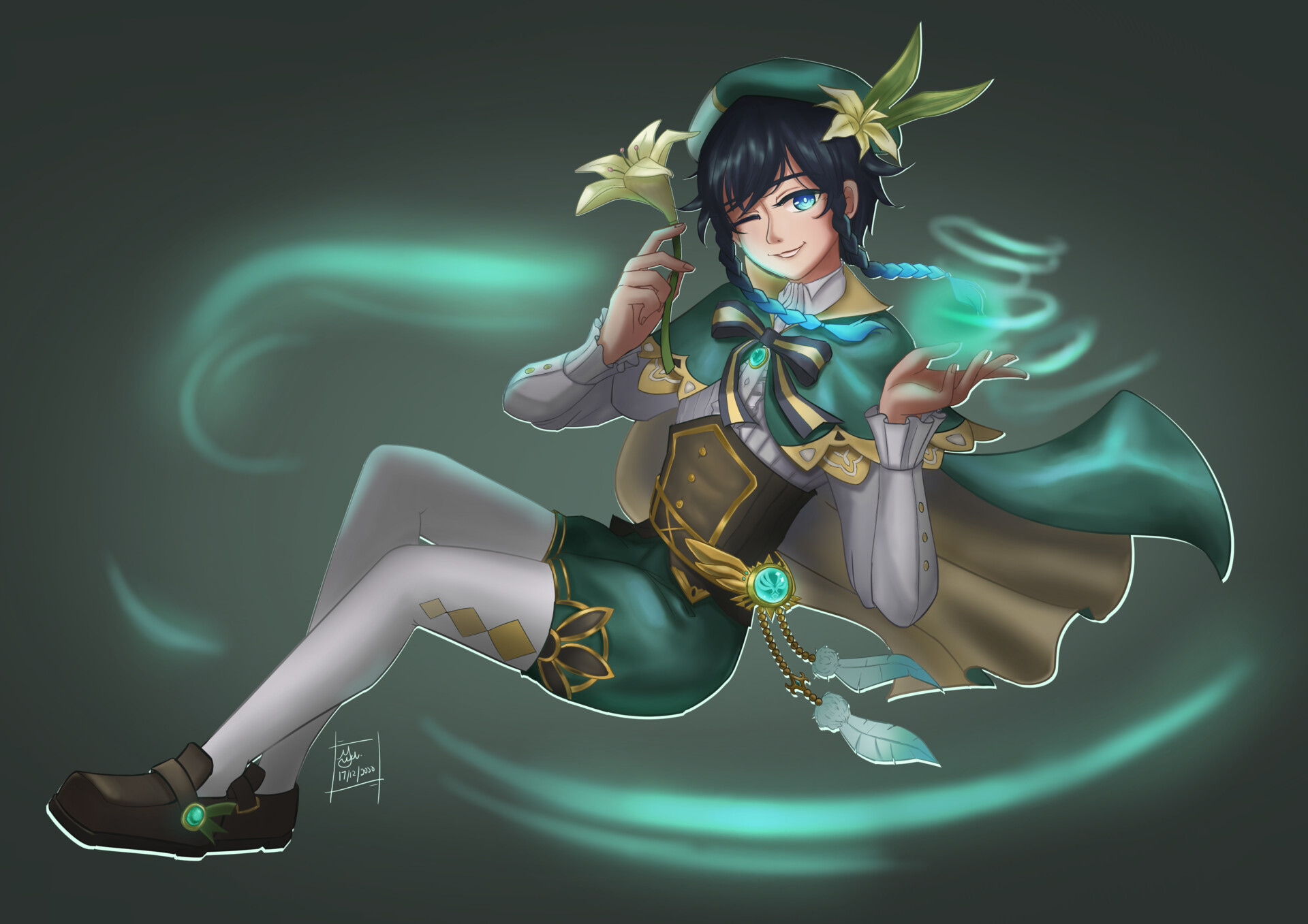 ArtStation - Venti Fanart