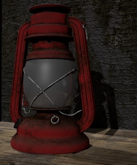 ArtStation - 3d lantern model and texture