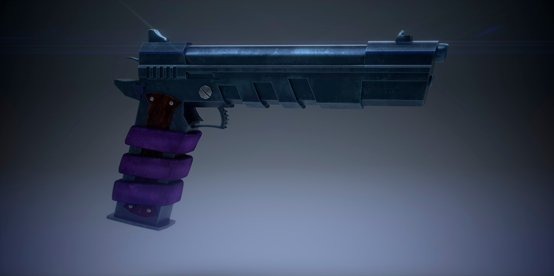 ArtStation - Weapon. School Project