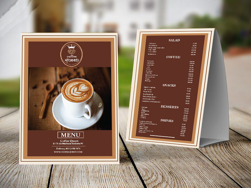 ArtStation - CAFE MENU CARD