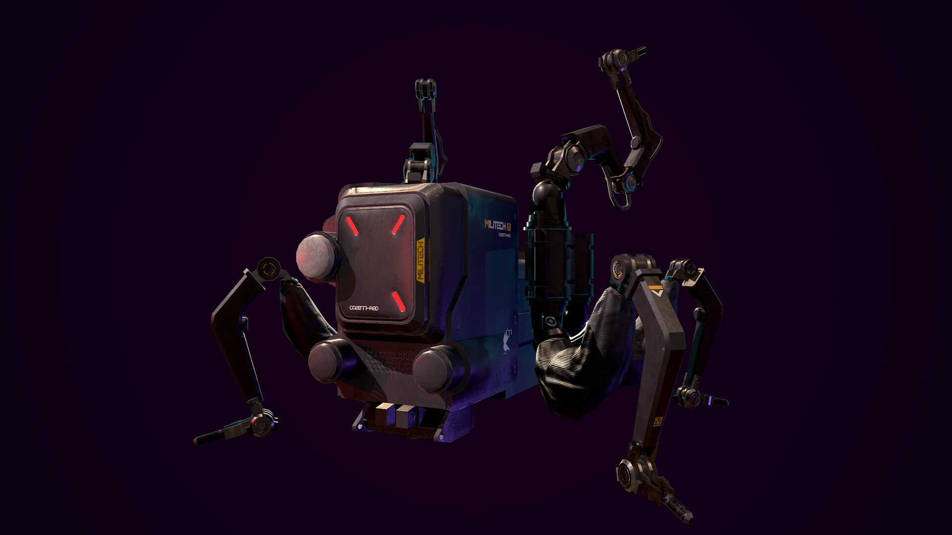 ArtStation - Cyberpunk 2077 Militech Spider